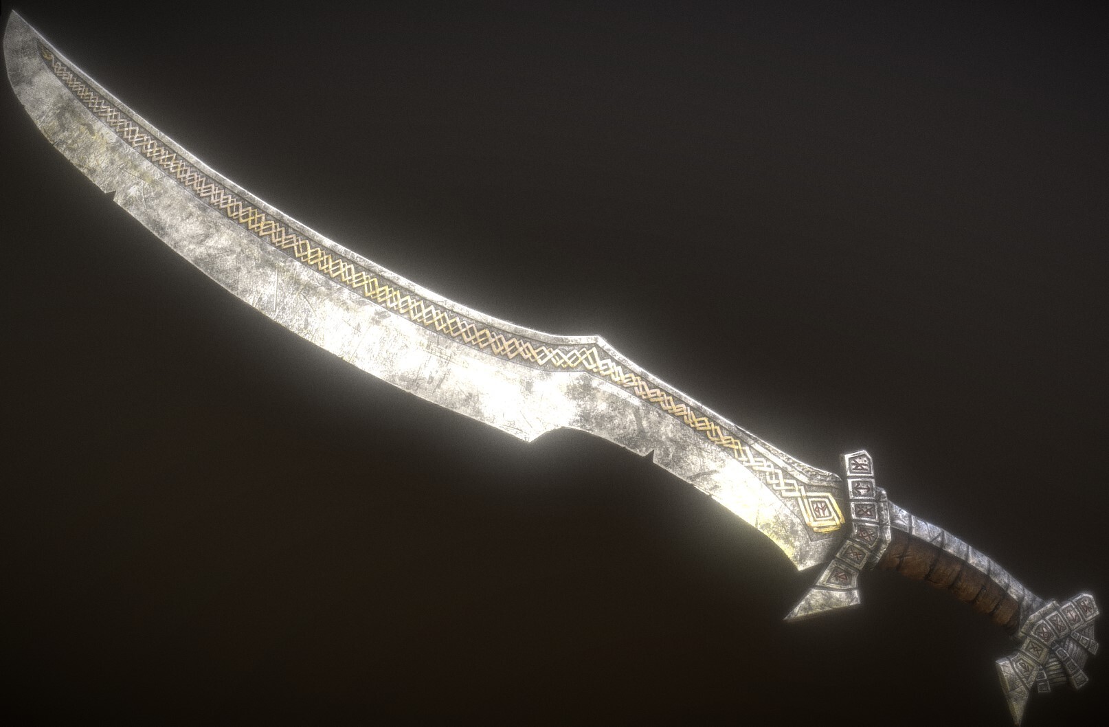 ArtStation - Dwarf Sword (RUNE II)