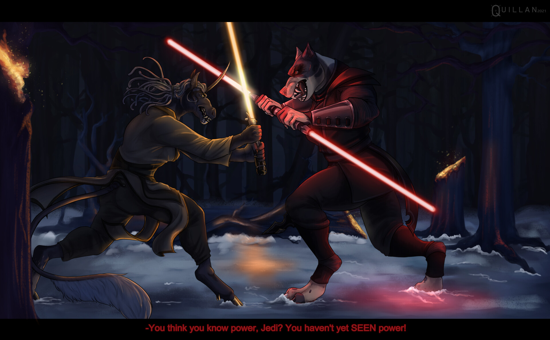 ArtStation - The Duel