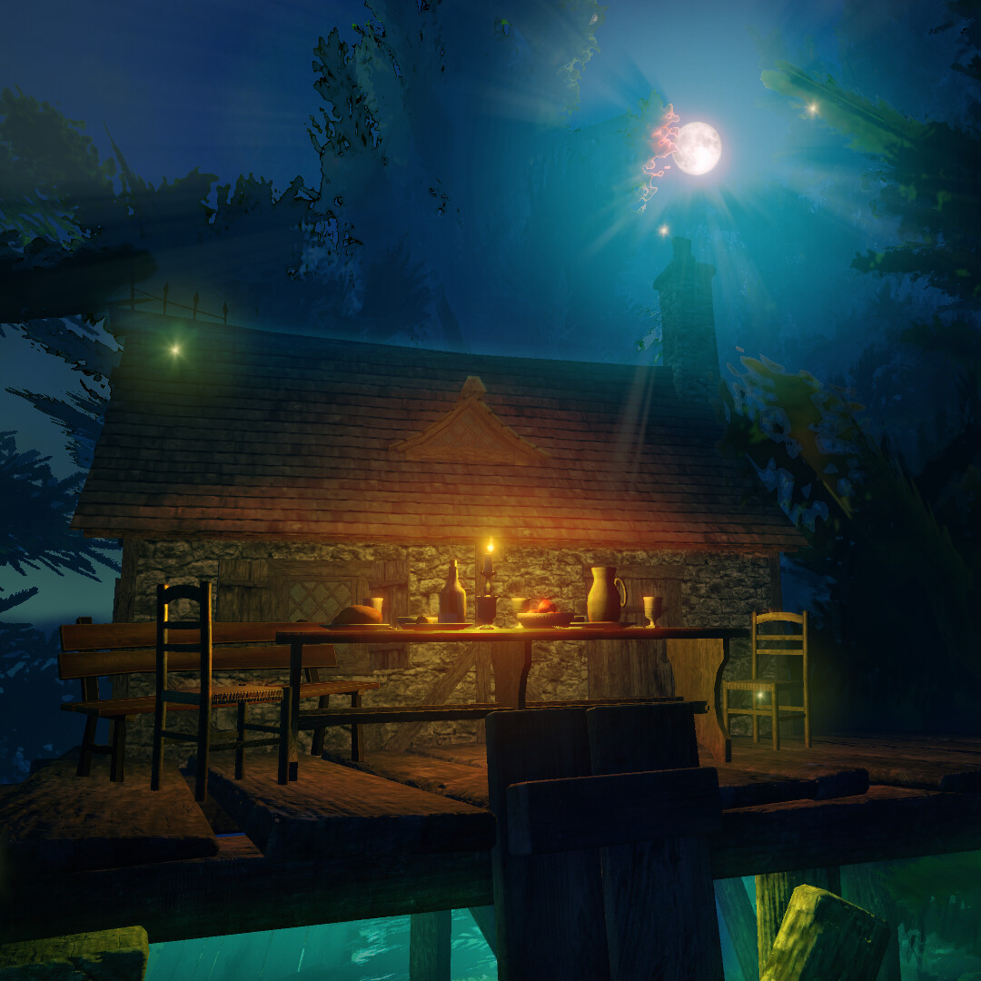 ArtStation - The Magical Hut