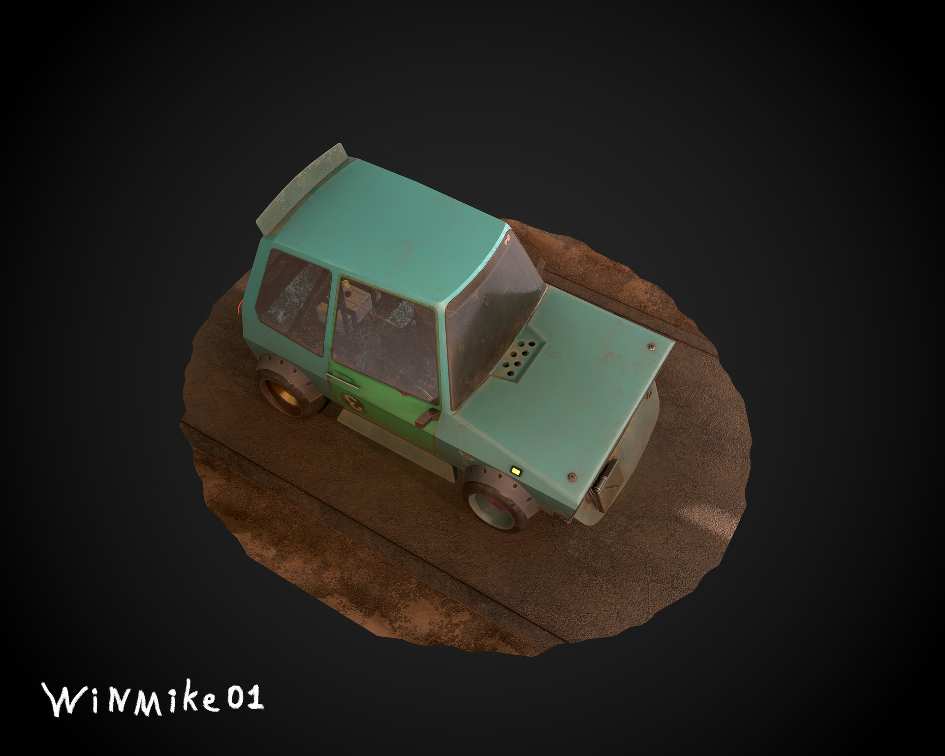 Mike Vinogradov - Stylized drift/race car