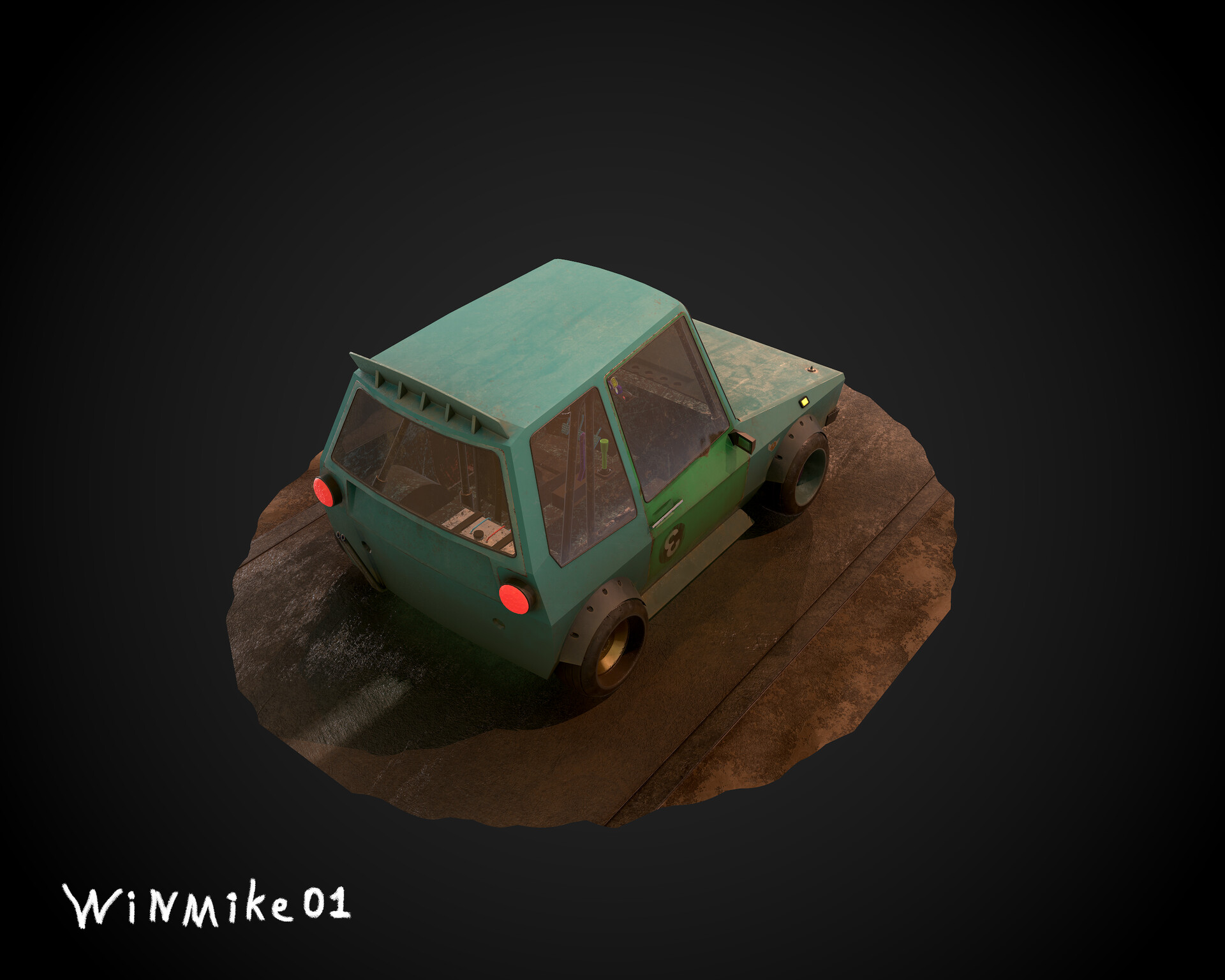 Mike Vinogradov - Stylized drift/race car