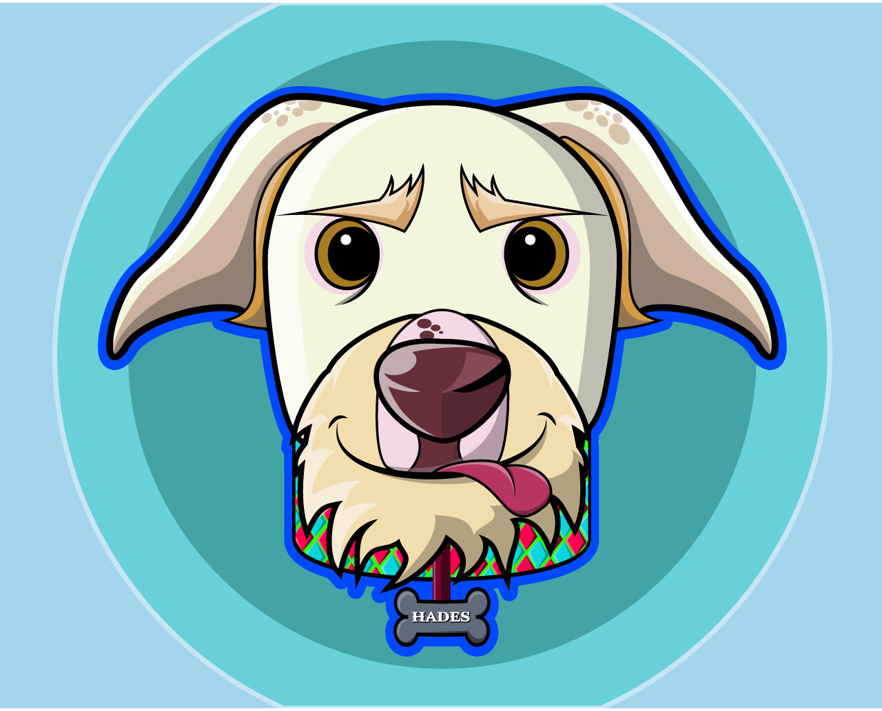 ArtStation - my baby (hades) Sticker Design