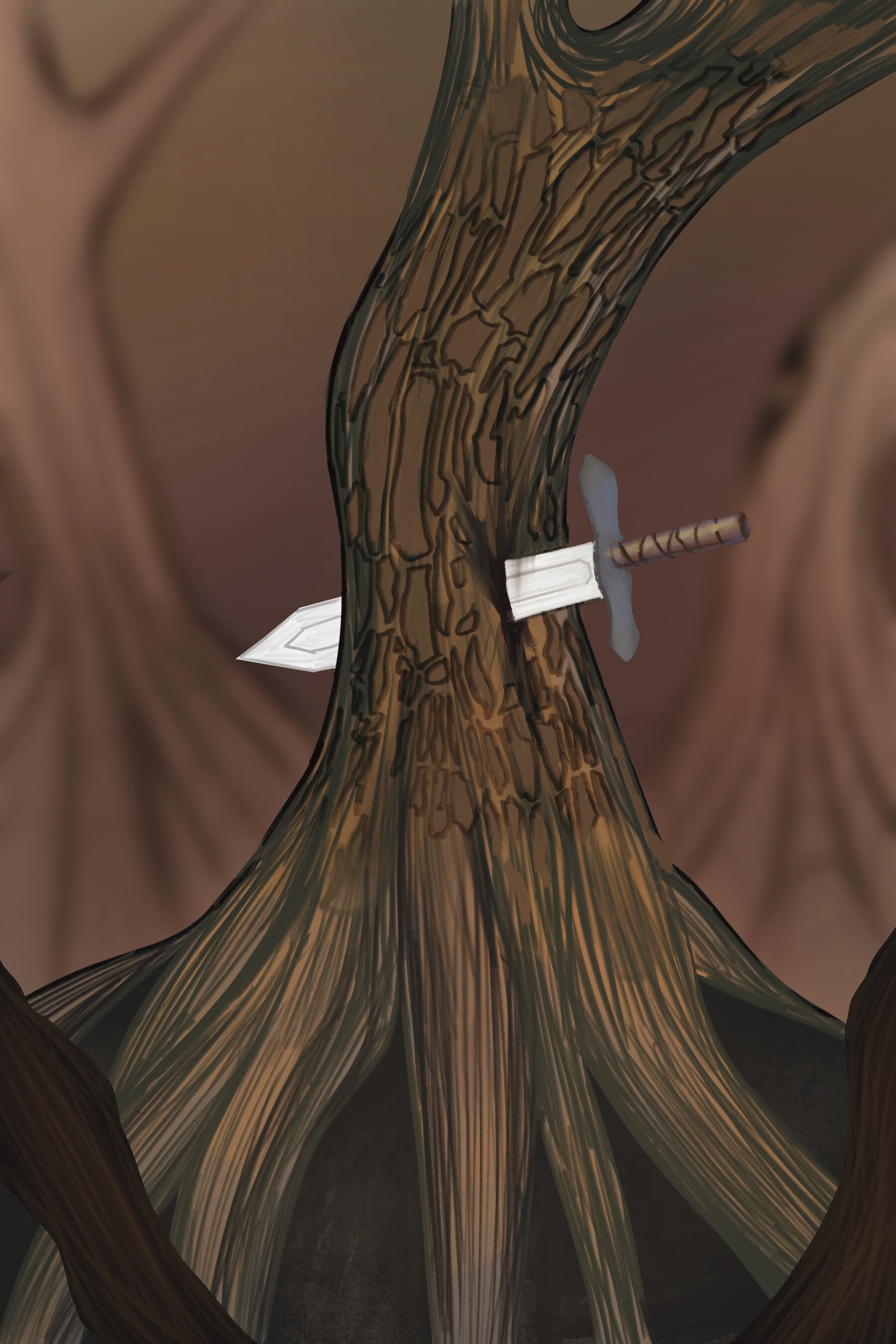 ArtStation - Tree illustration