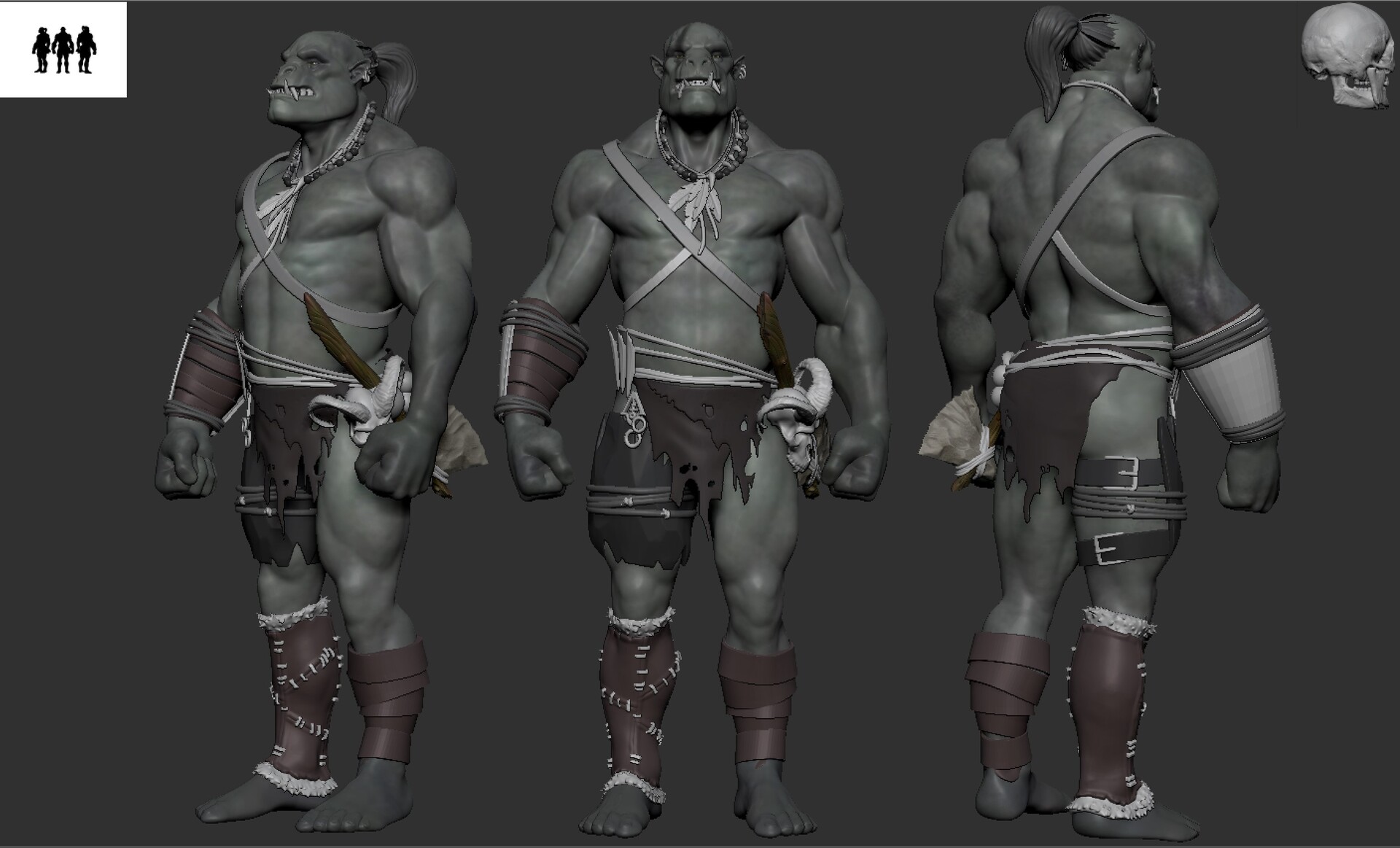 ArtStation - Orc Concept Art