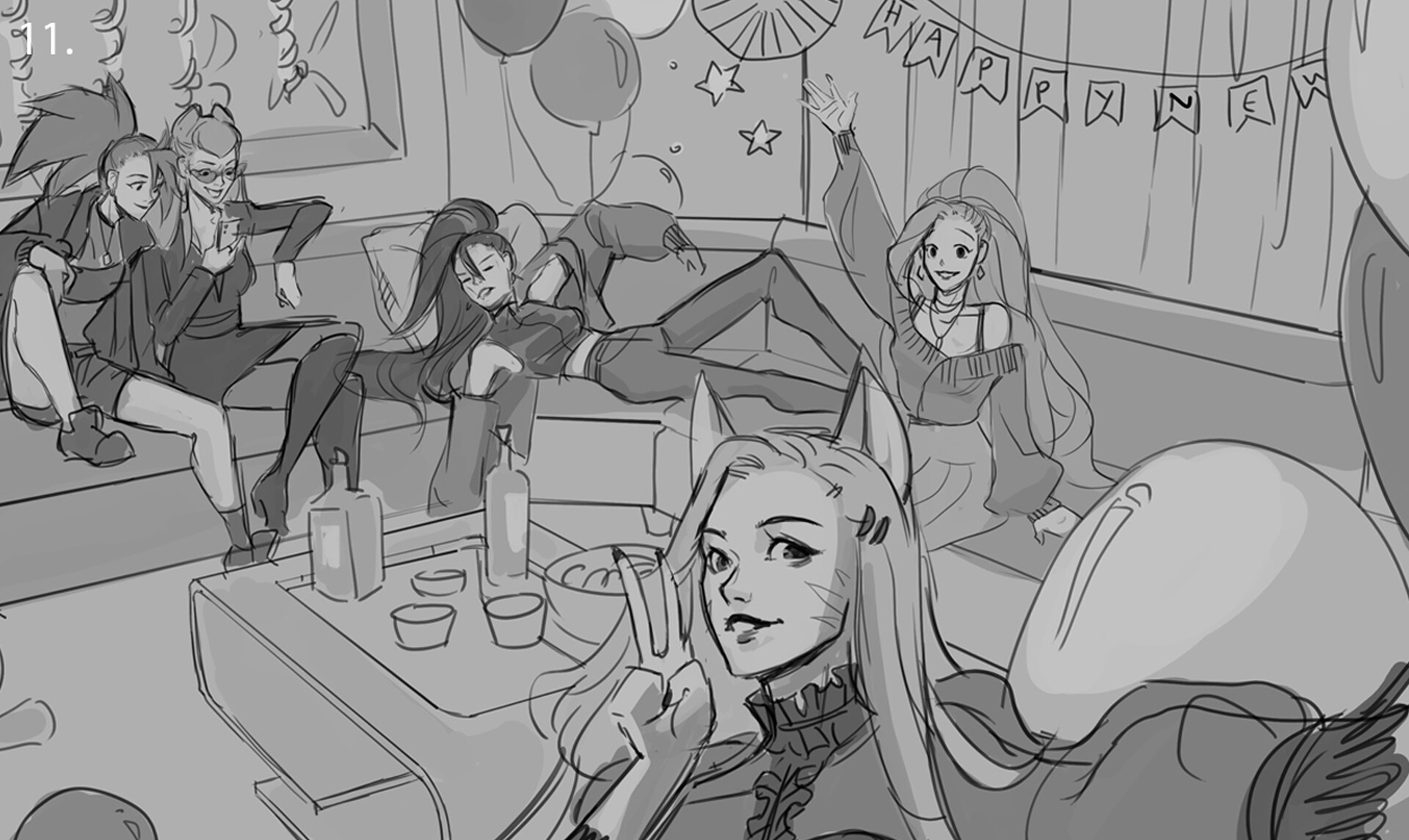 Julia Nguyen - KDA thumbnails