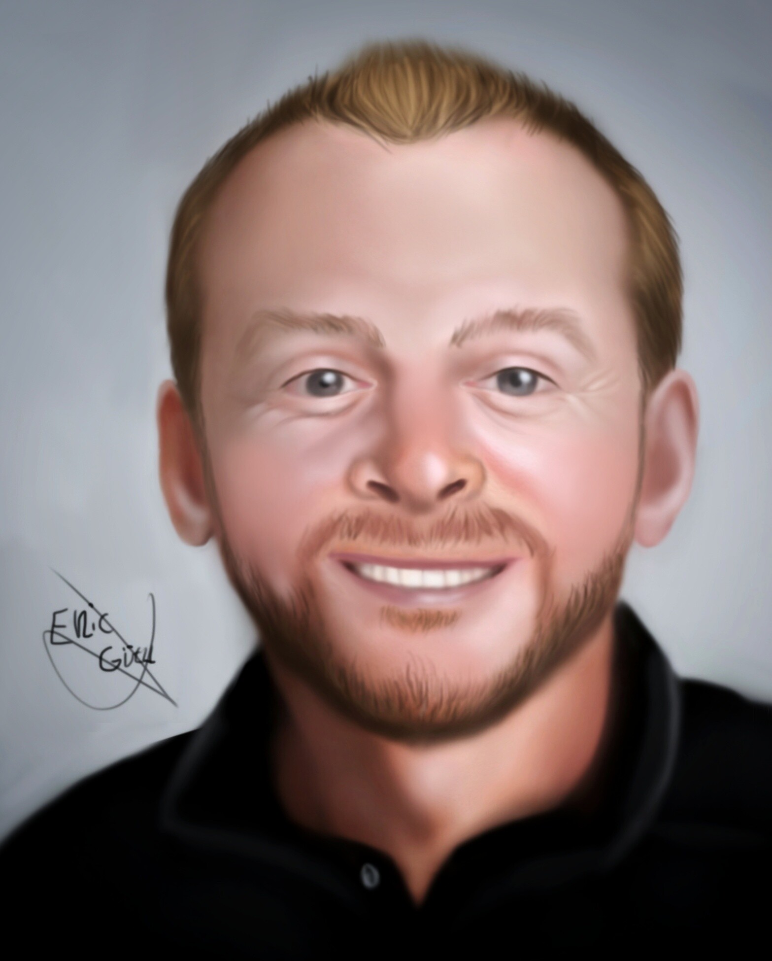 ArtStation - Simon's Pegg smiley