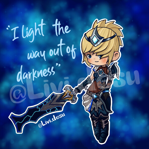 ArtStation - Riven from League of Legends