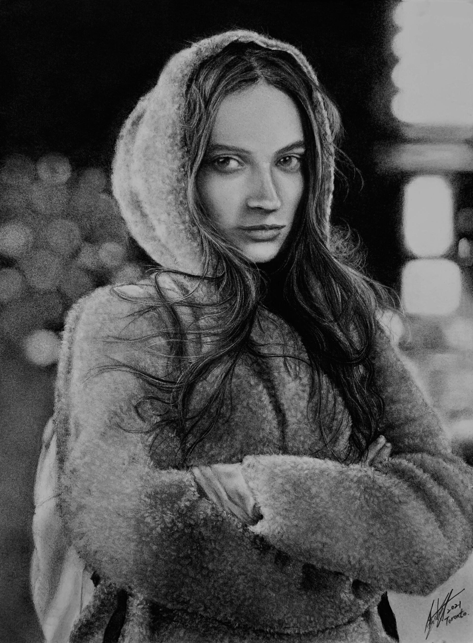 ArtStation - Female portrait practice