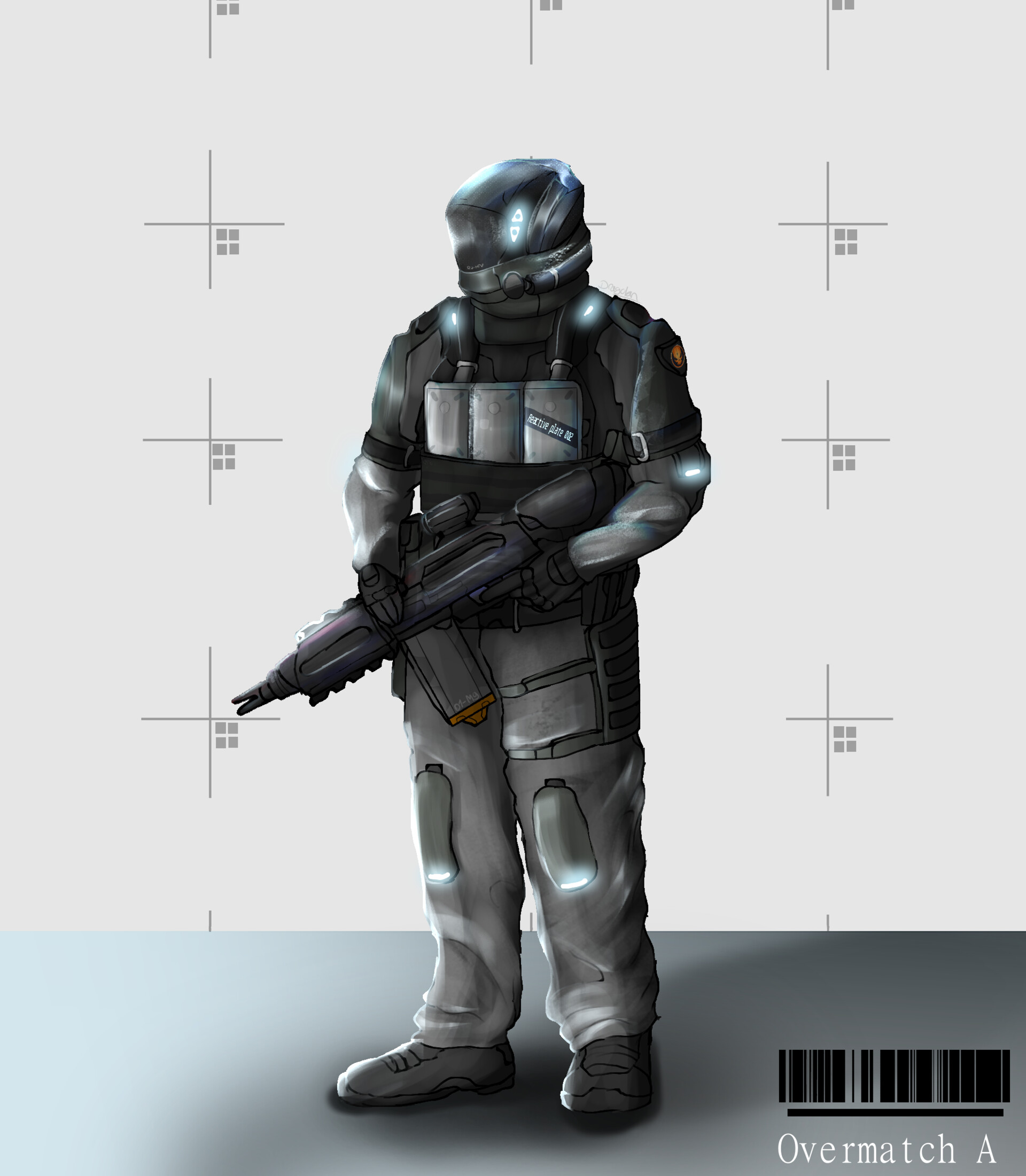 ArtStation - Blacklight:Retribution Overmatch Armor A