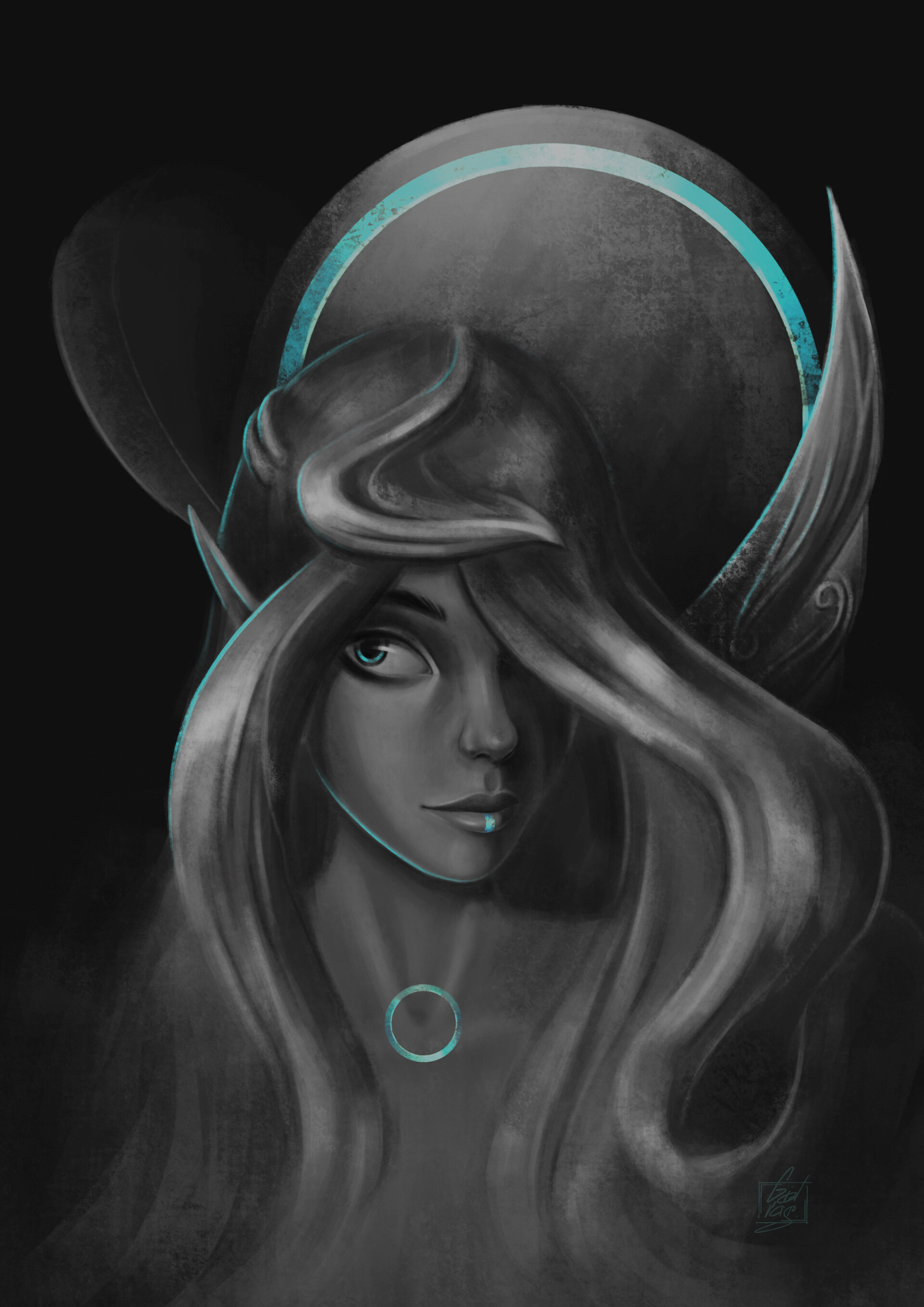 ArtStation - Watching the Azure face