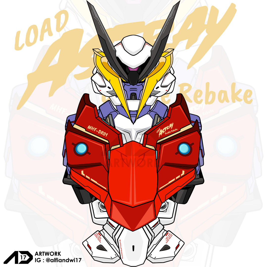 ArtStation - Gundam Load Astray Double Rebake
