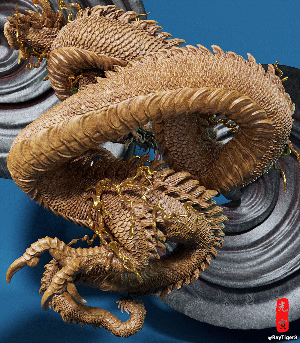 KOOIN - Traditional japanese dragon