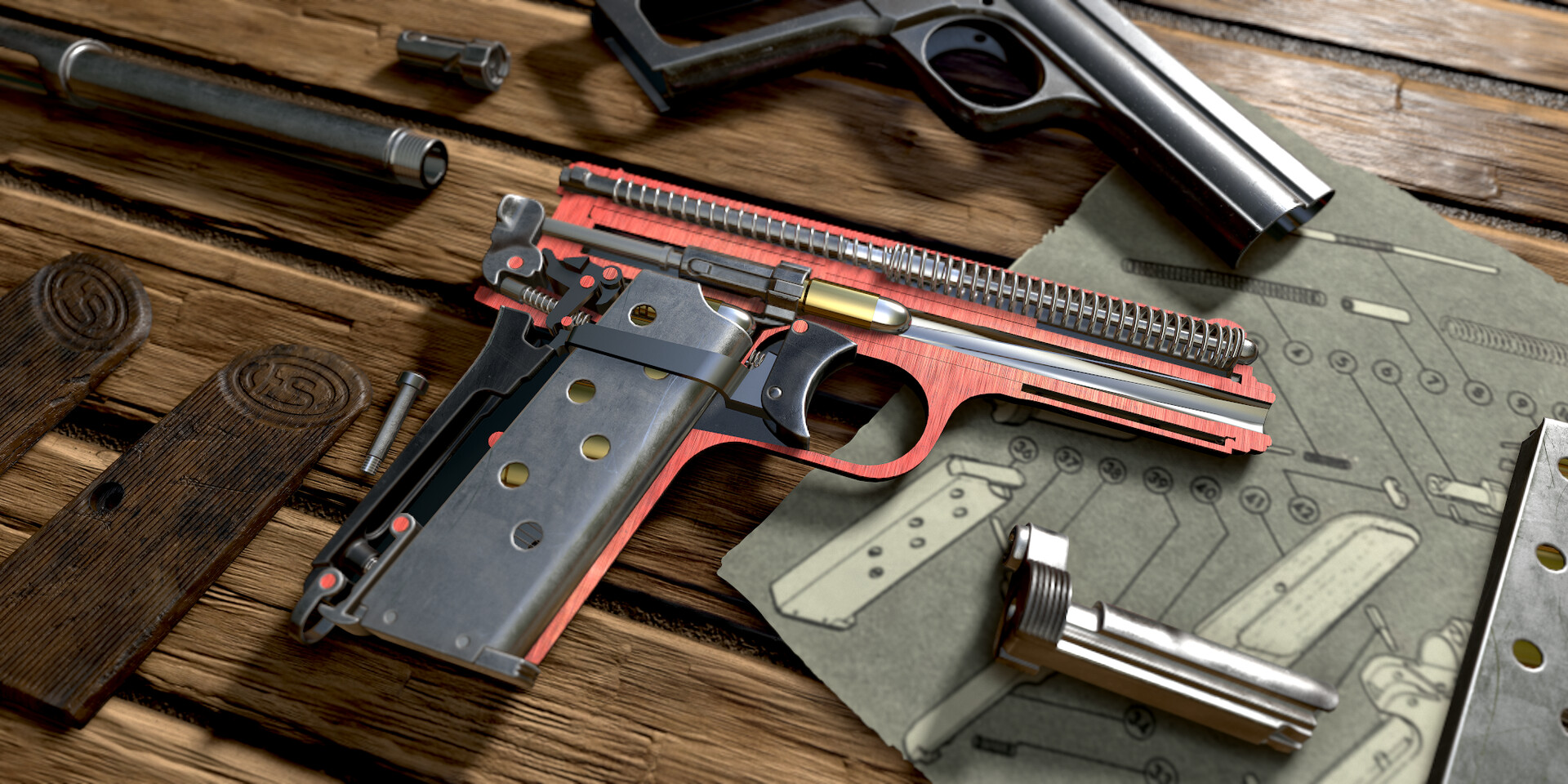 ArtStation - Frommer Stop pistol