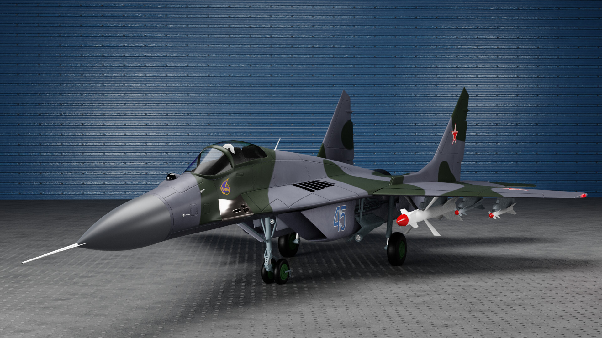 ArtStation - MiG-29 Fulcrum