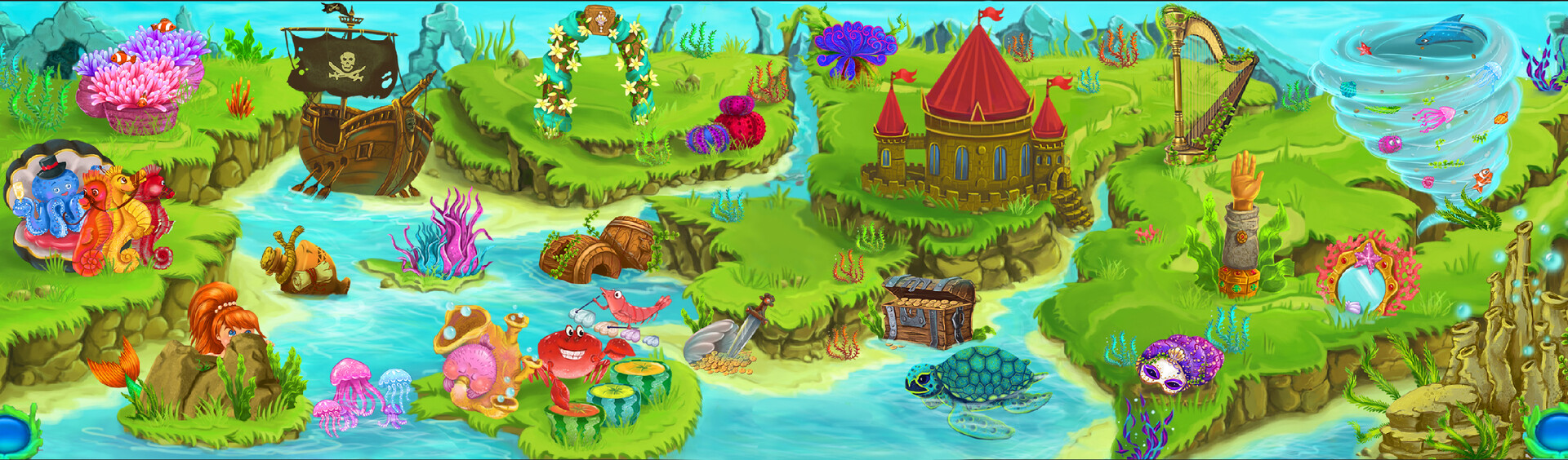 ArtStation - Sea bottom