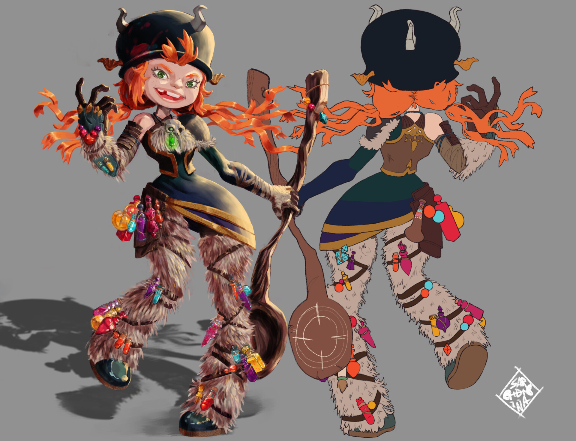 ArtStation - Potion Maker [early concept]