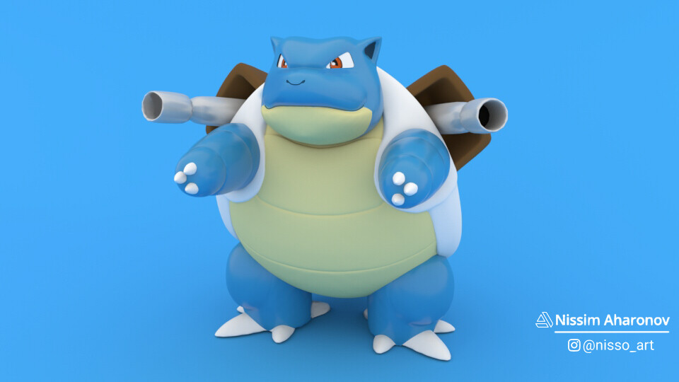 ArtStation - Blastoise #09