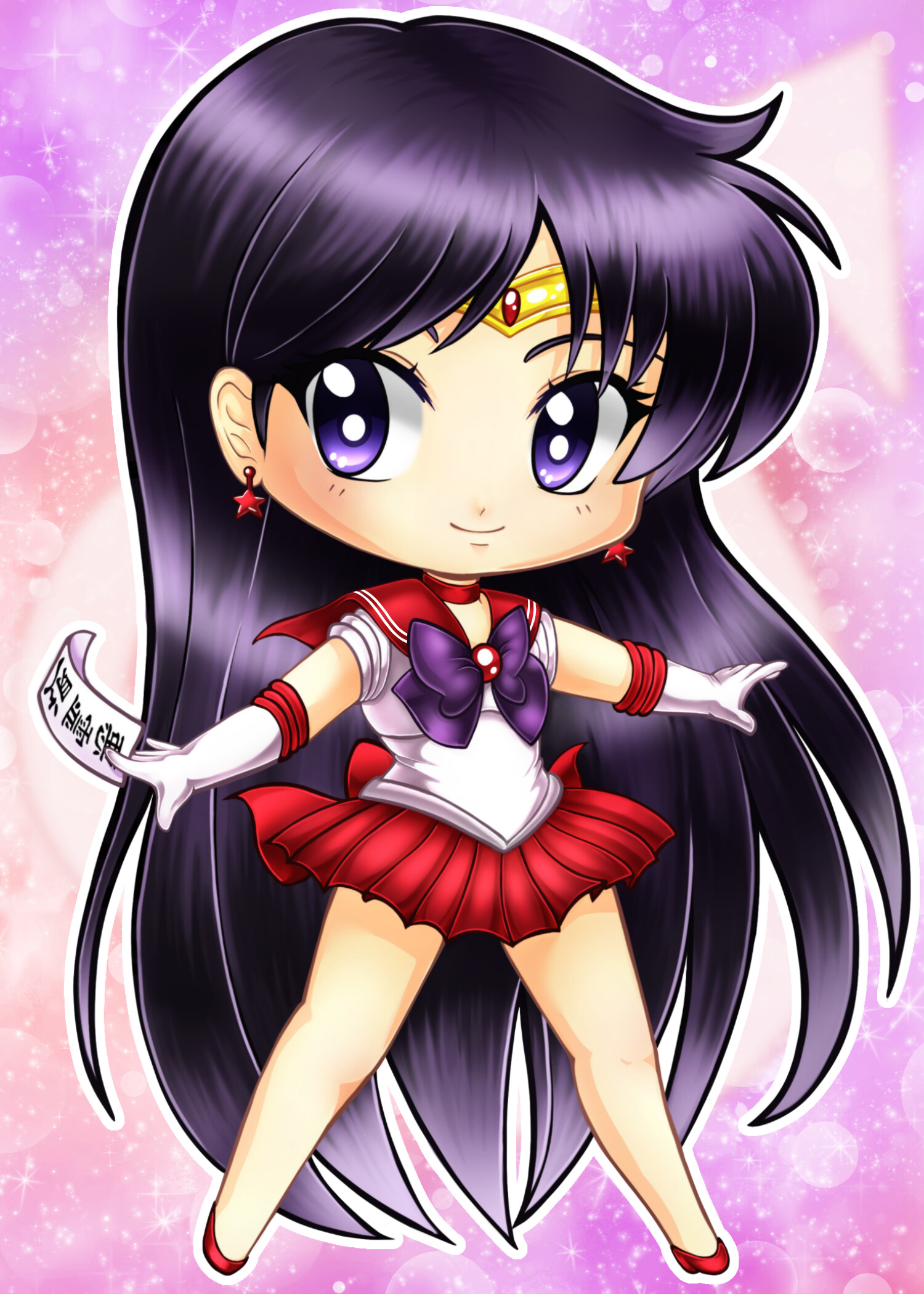ArtStation - Sailor Mars 5x7 Print