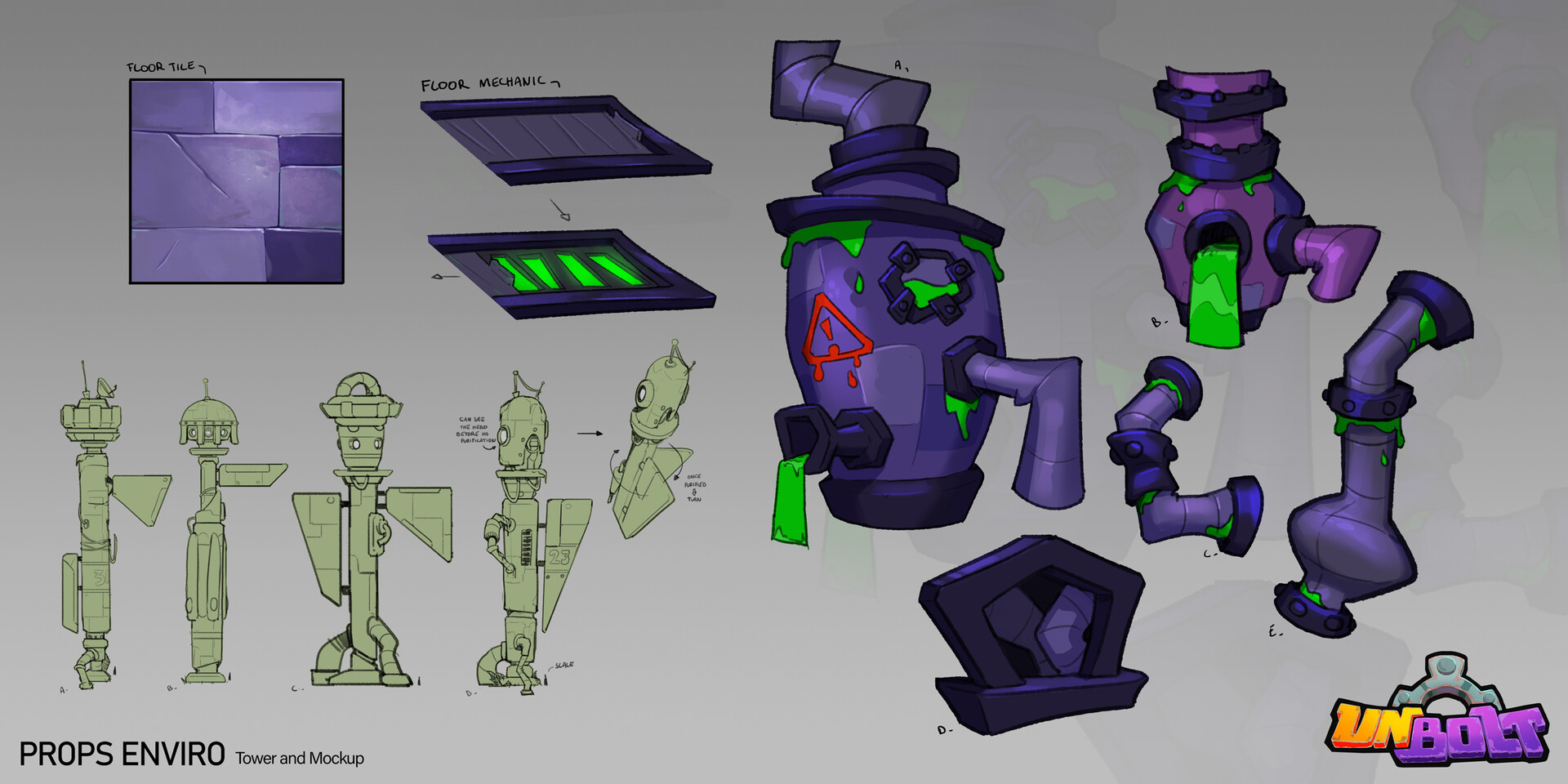 Arthur Gorin - Unbolt : Environments