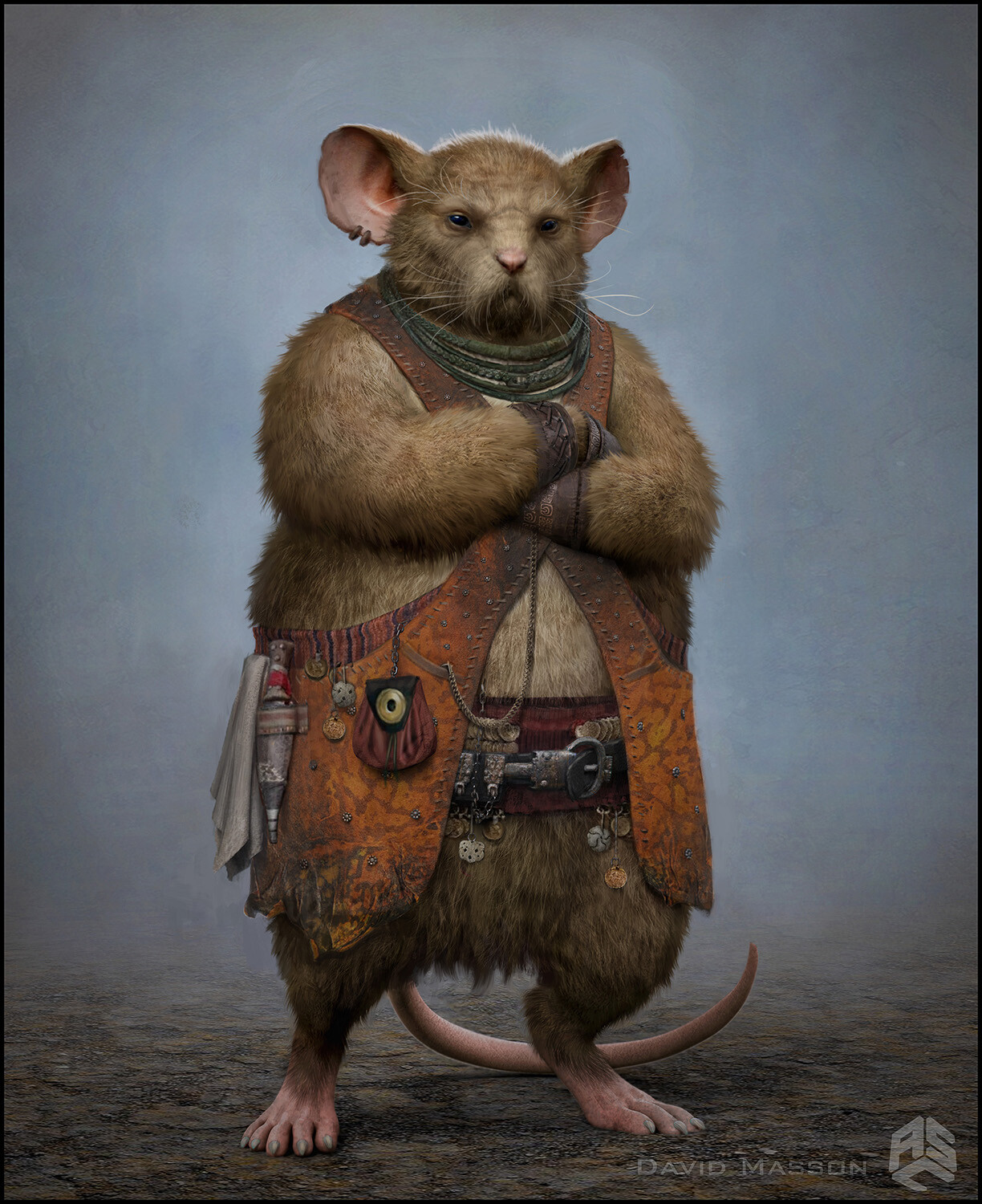 DAVID MASSON SAN GABRIEL - MouseGuard Characters