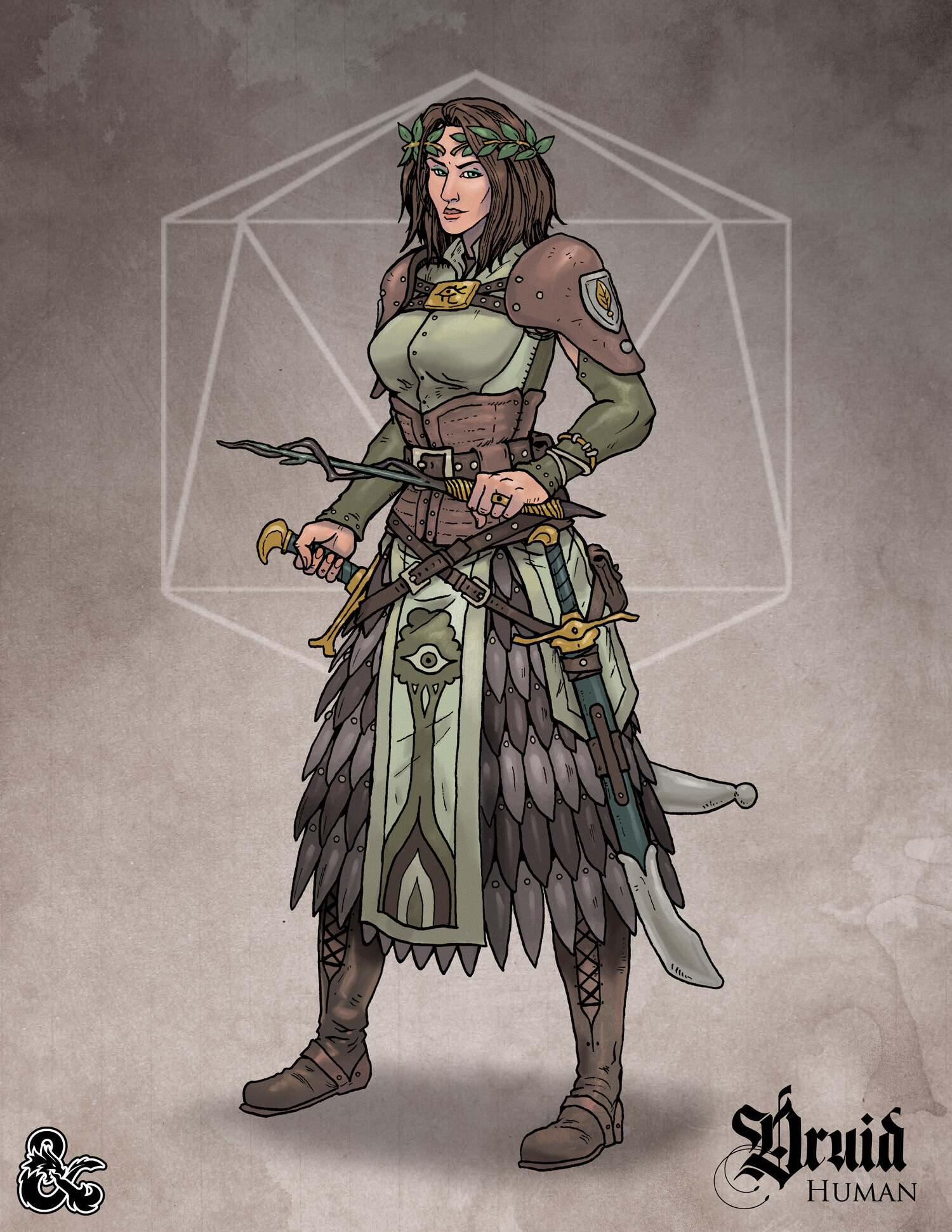 human druid artwork