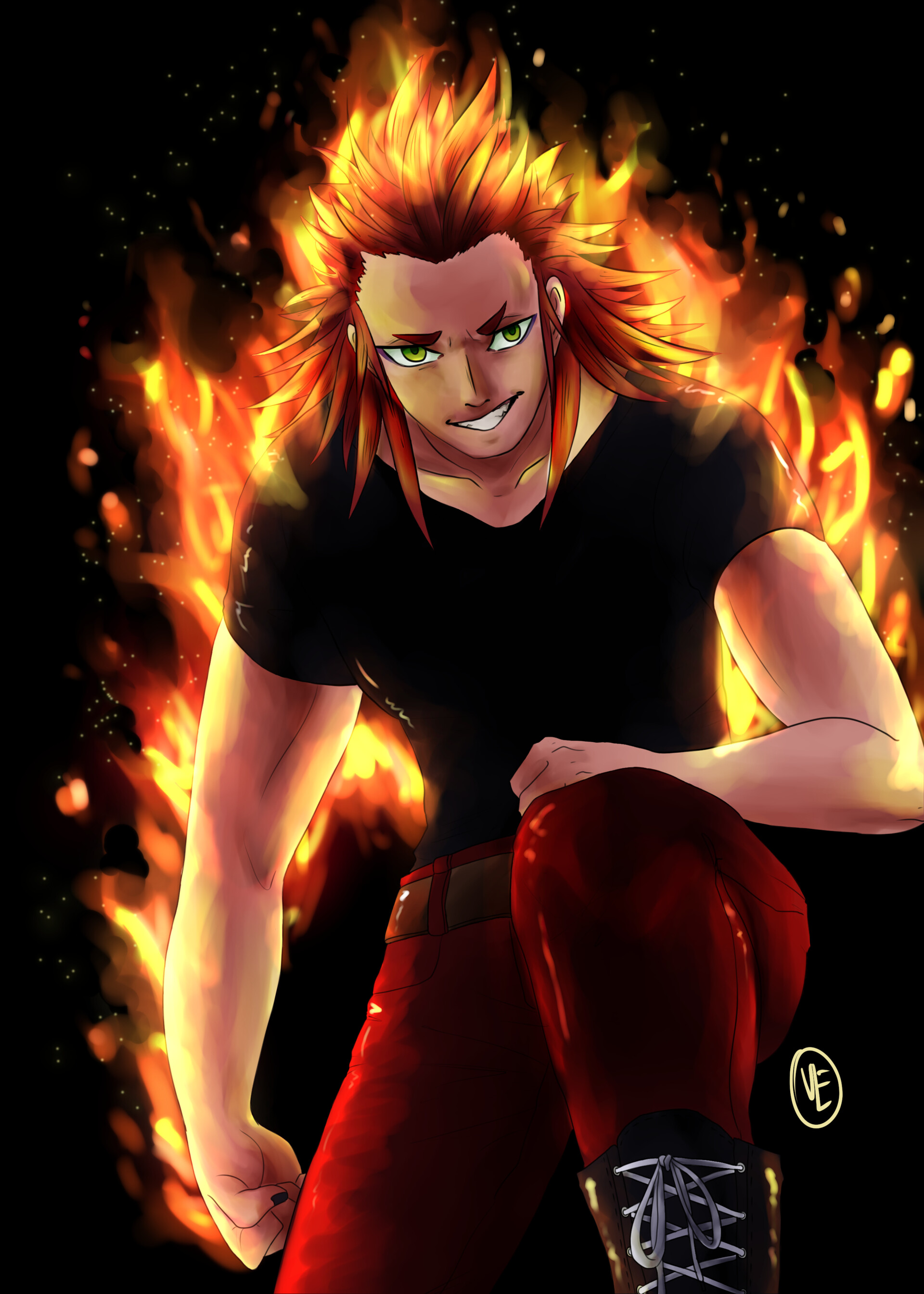 ArtStation - Axel from Kingdom Hearts + more