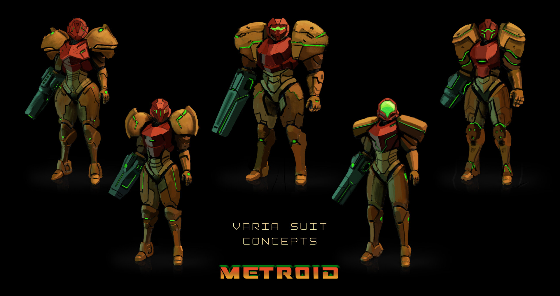 Lam Nguyen - Samus Aran - Varia Suit Redesign