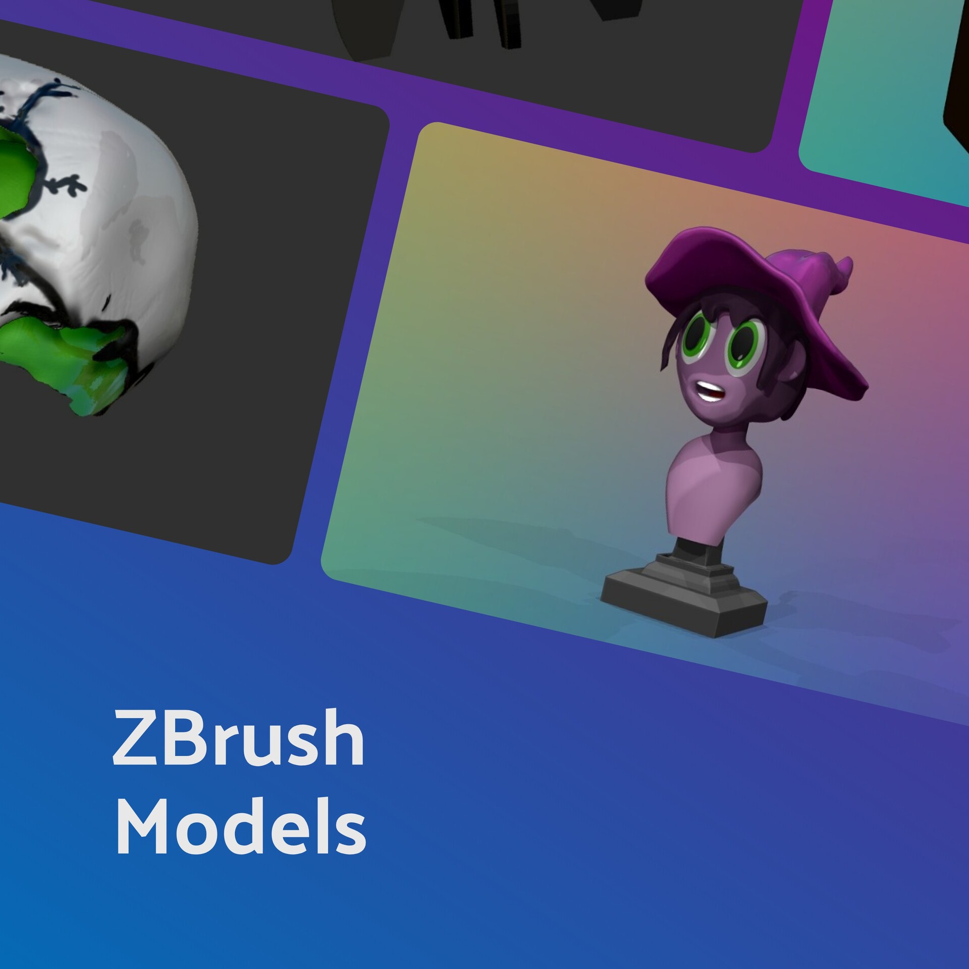 ArtStation - Zbrush Models