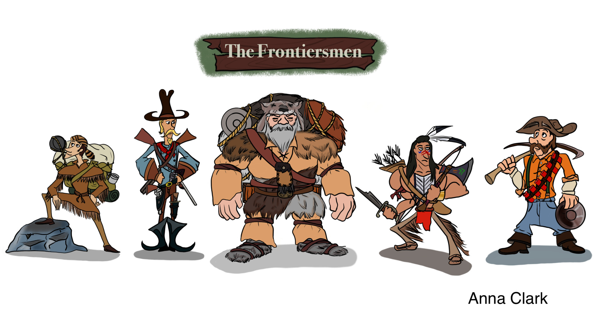 ArtStation - The Frontiersmen (Personal Project)