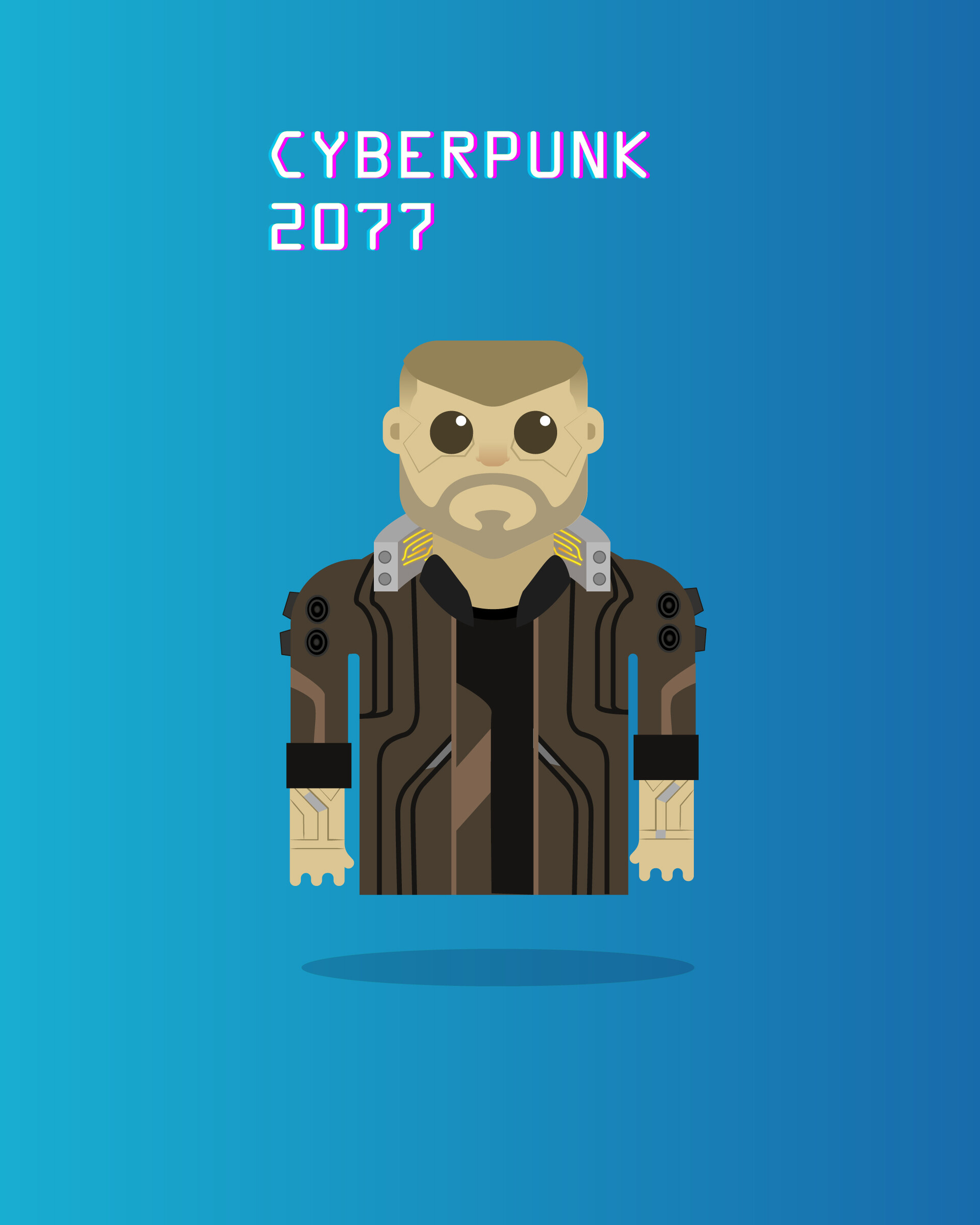 ArtStation - Vector Art Cyberpunk