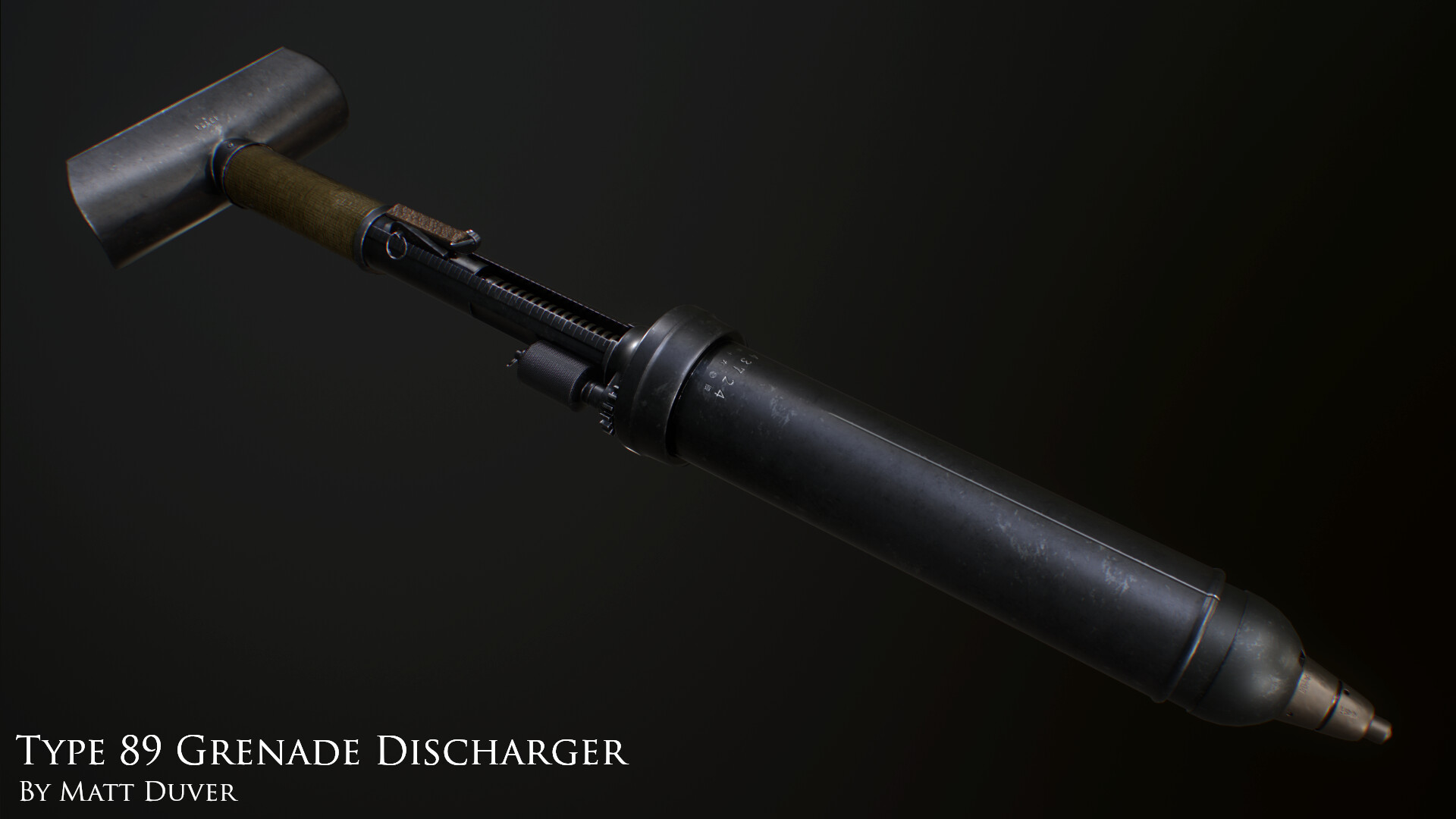 Matt Duver - Type 89 Grenade Discharger (Knee Mortar)