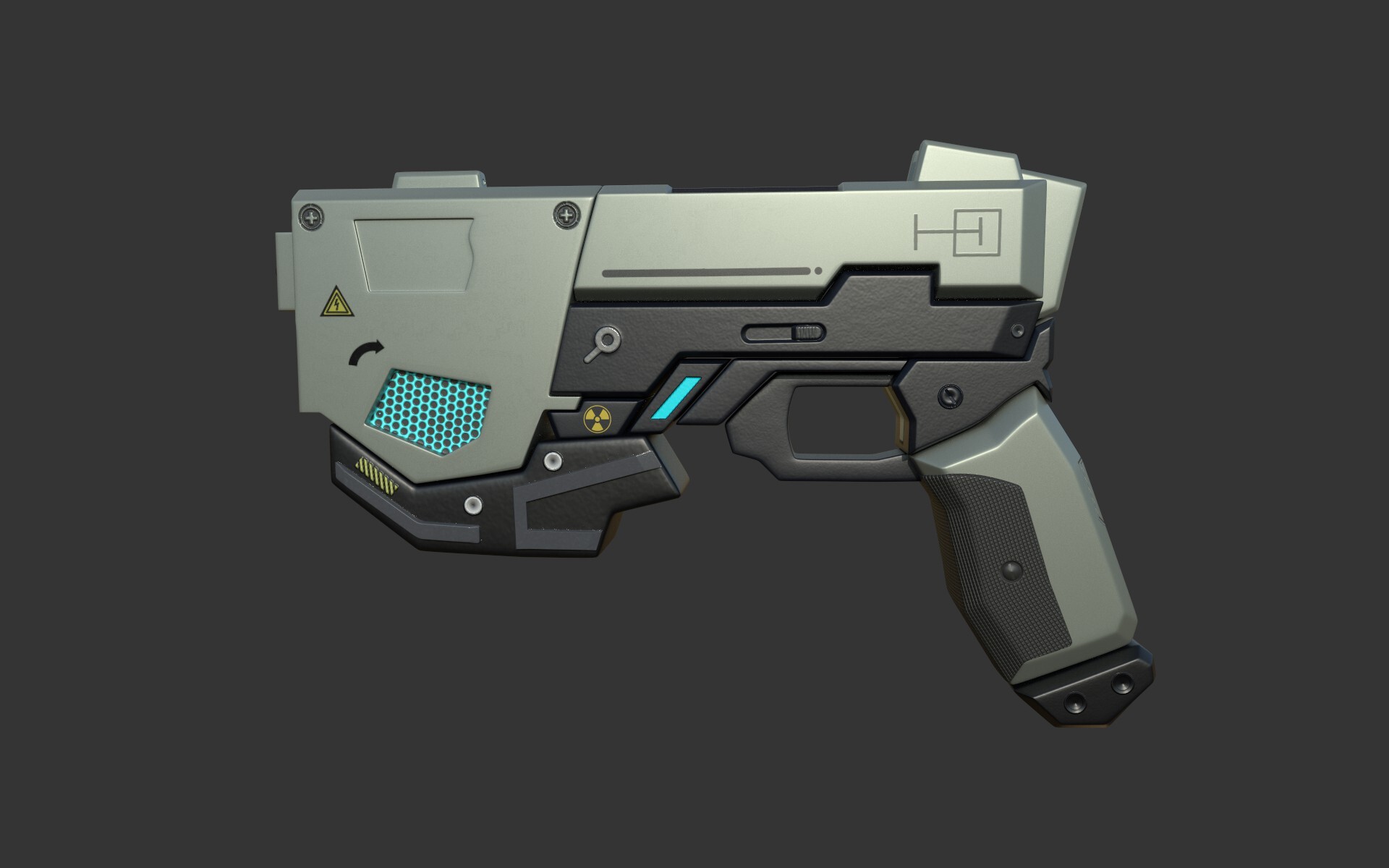 ArtStation - sci-fi gun