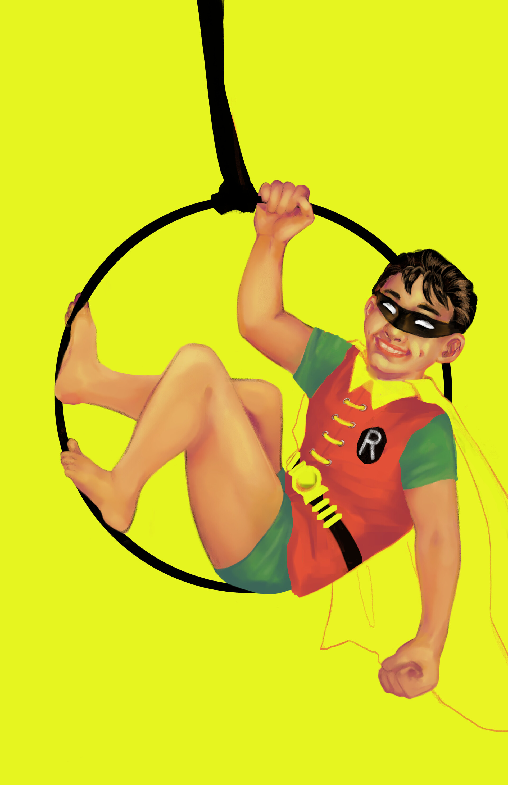 how to draw boy wonder