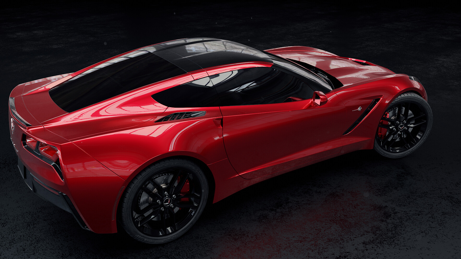 ArtStation - Chevrolet Corvette C7 Stingray