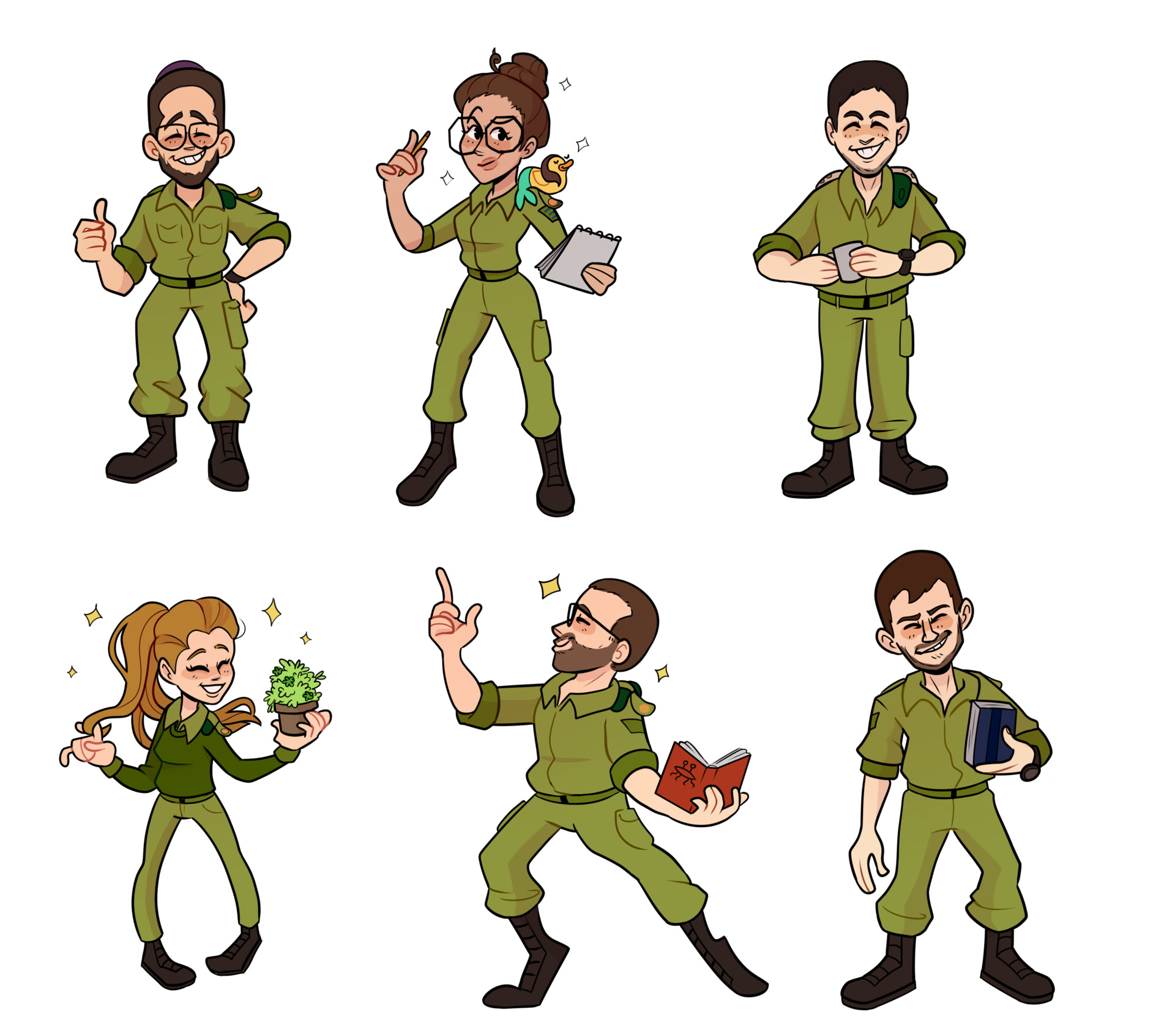 ArtStation - Soldiers Characters