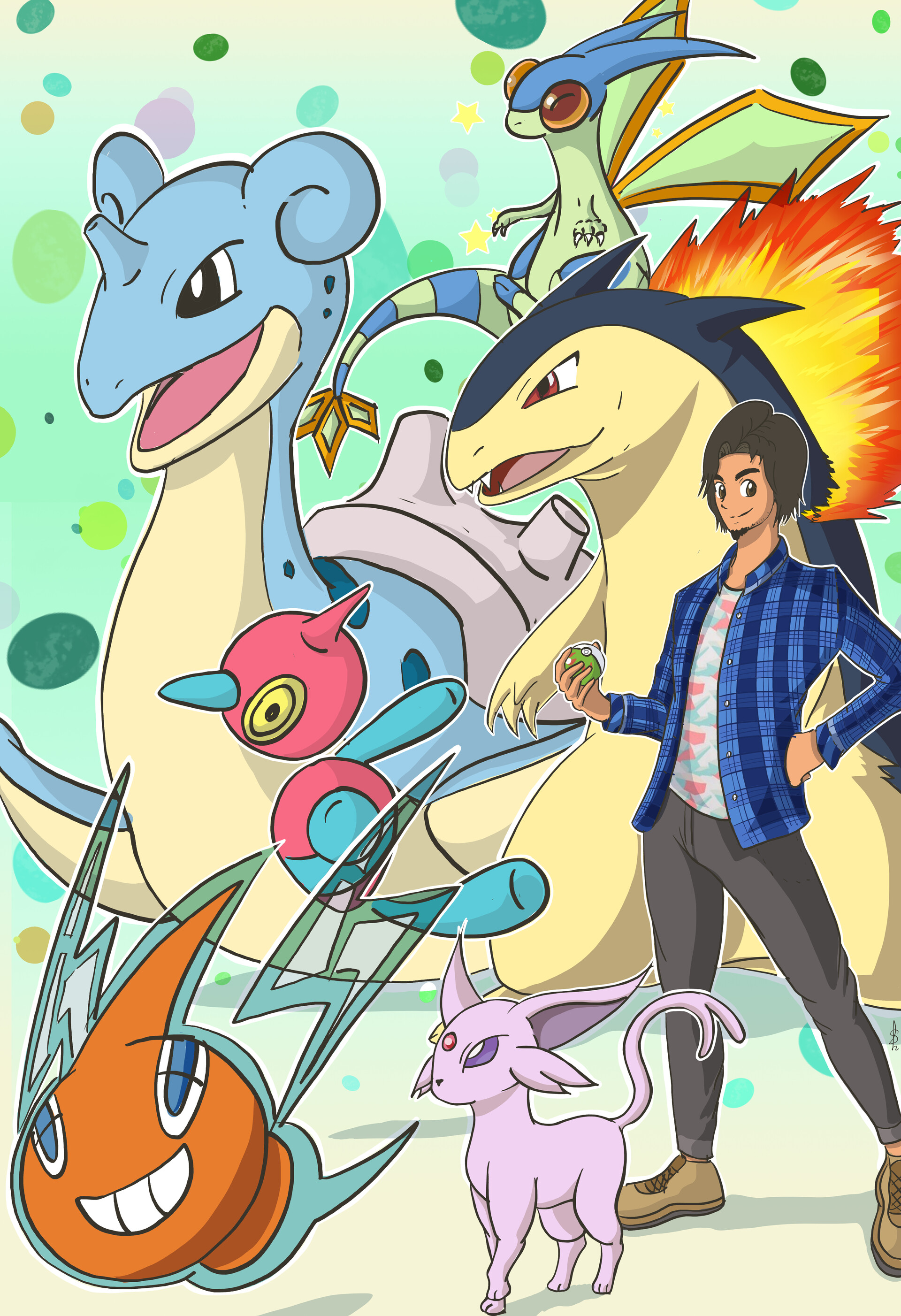 ArtStation - Pokemon Trainer