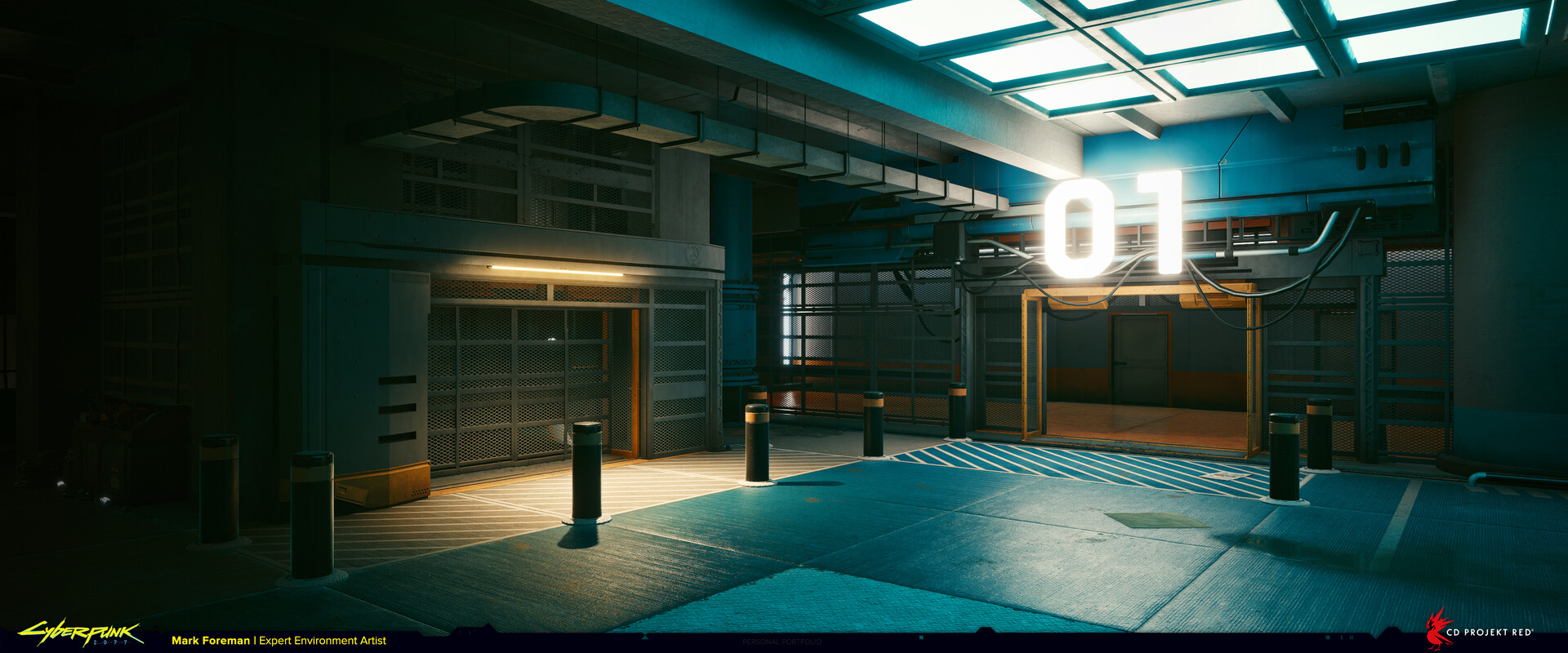 Mark Foreman - Megabuilding 10 Parking Garage - Cyberpunk 2077