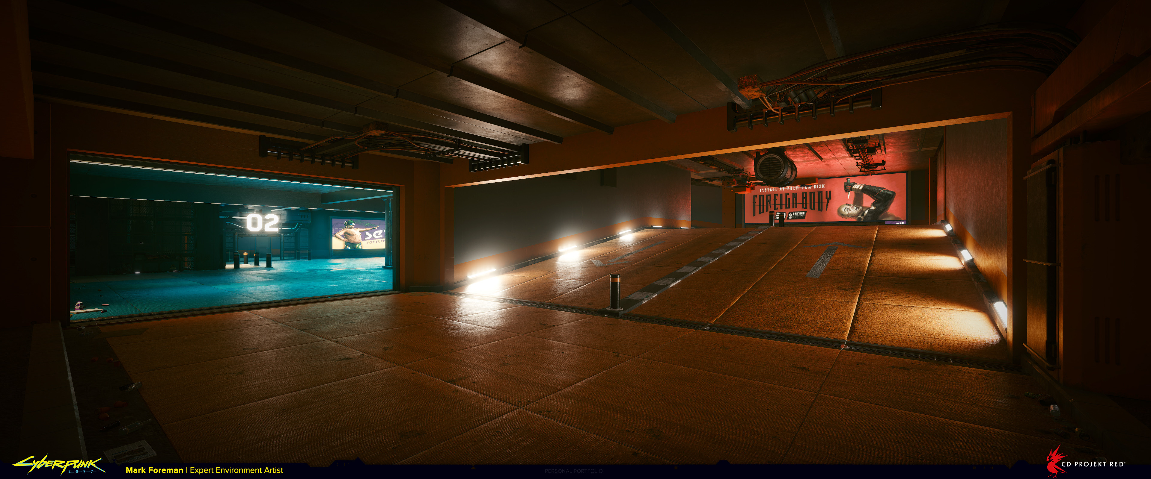 Mark Foreman - Megabuilding 10 Parking Garage - Cyberpunk 2077