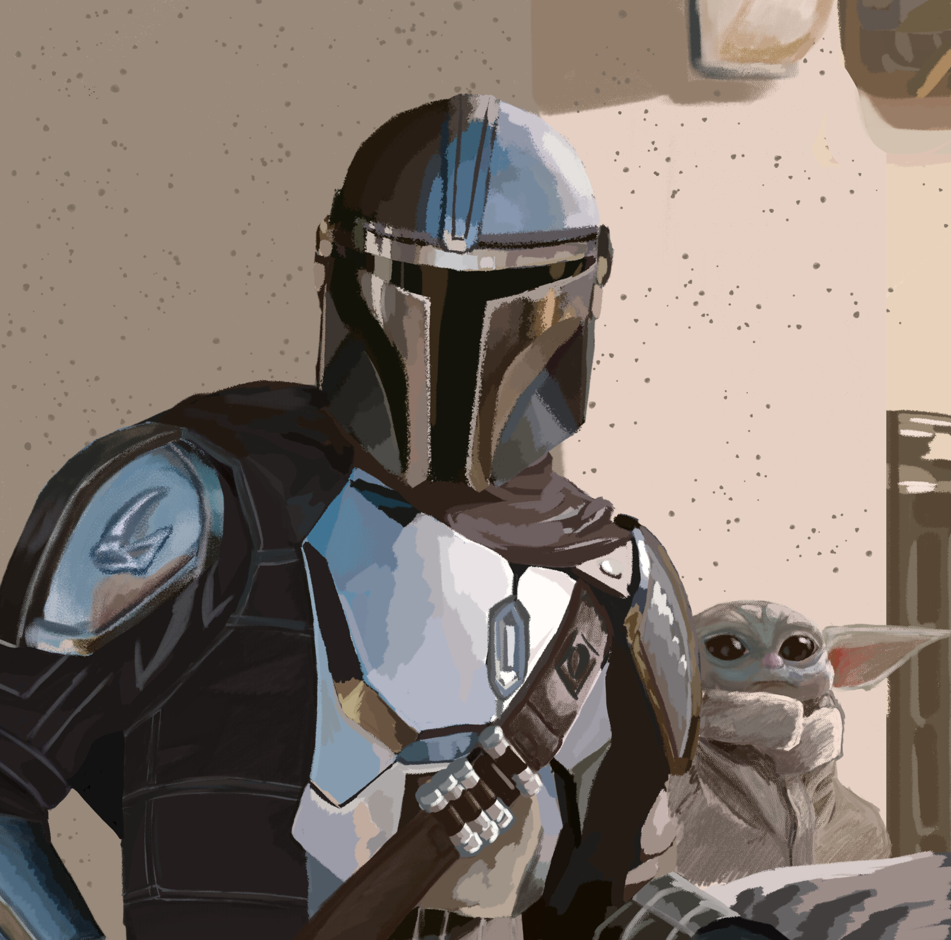 ArtStation - Mandalorian metal study