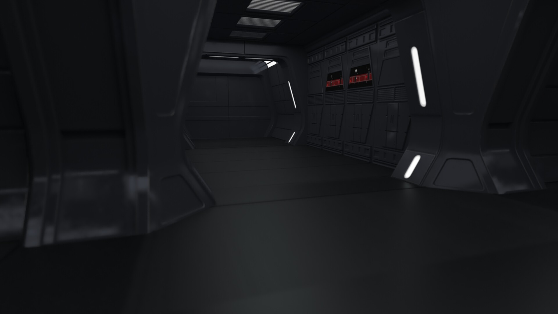 Richard Leech - Class 546 Cruiser (Moff Gideon's Cruiser) | V-Ray