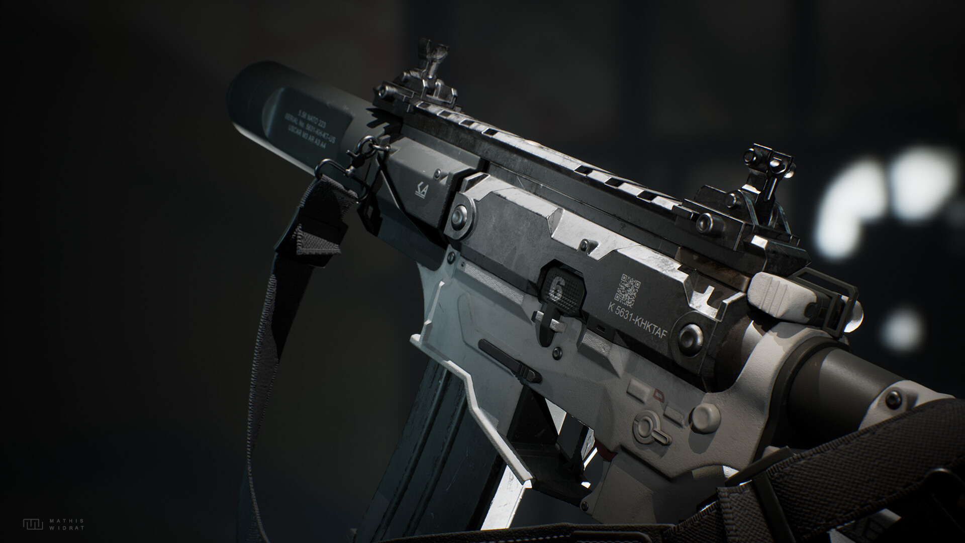 Mathis Widrat - Compact Assault Rifle