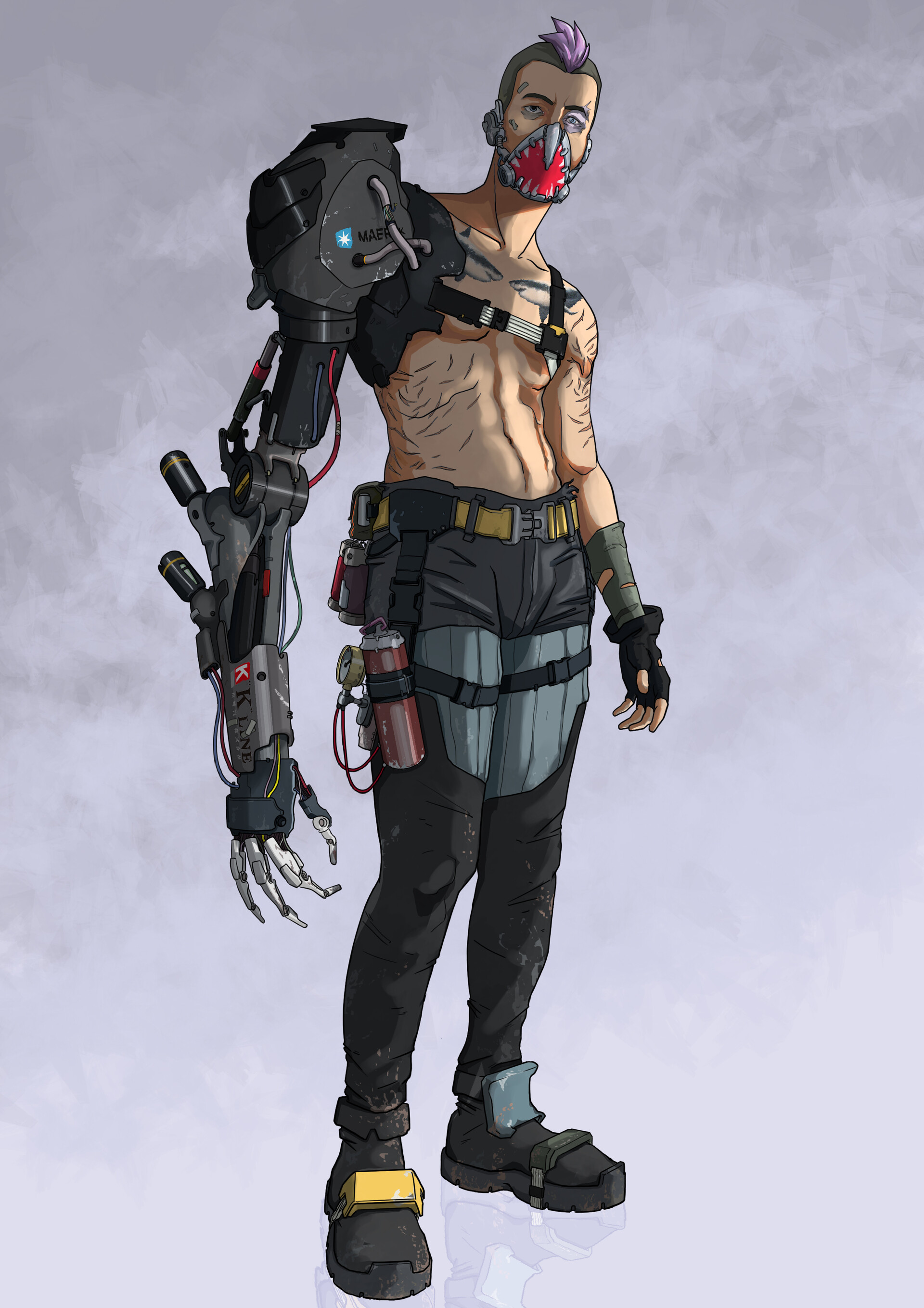 ArtStation - Shark Gang - Character Design