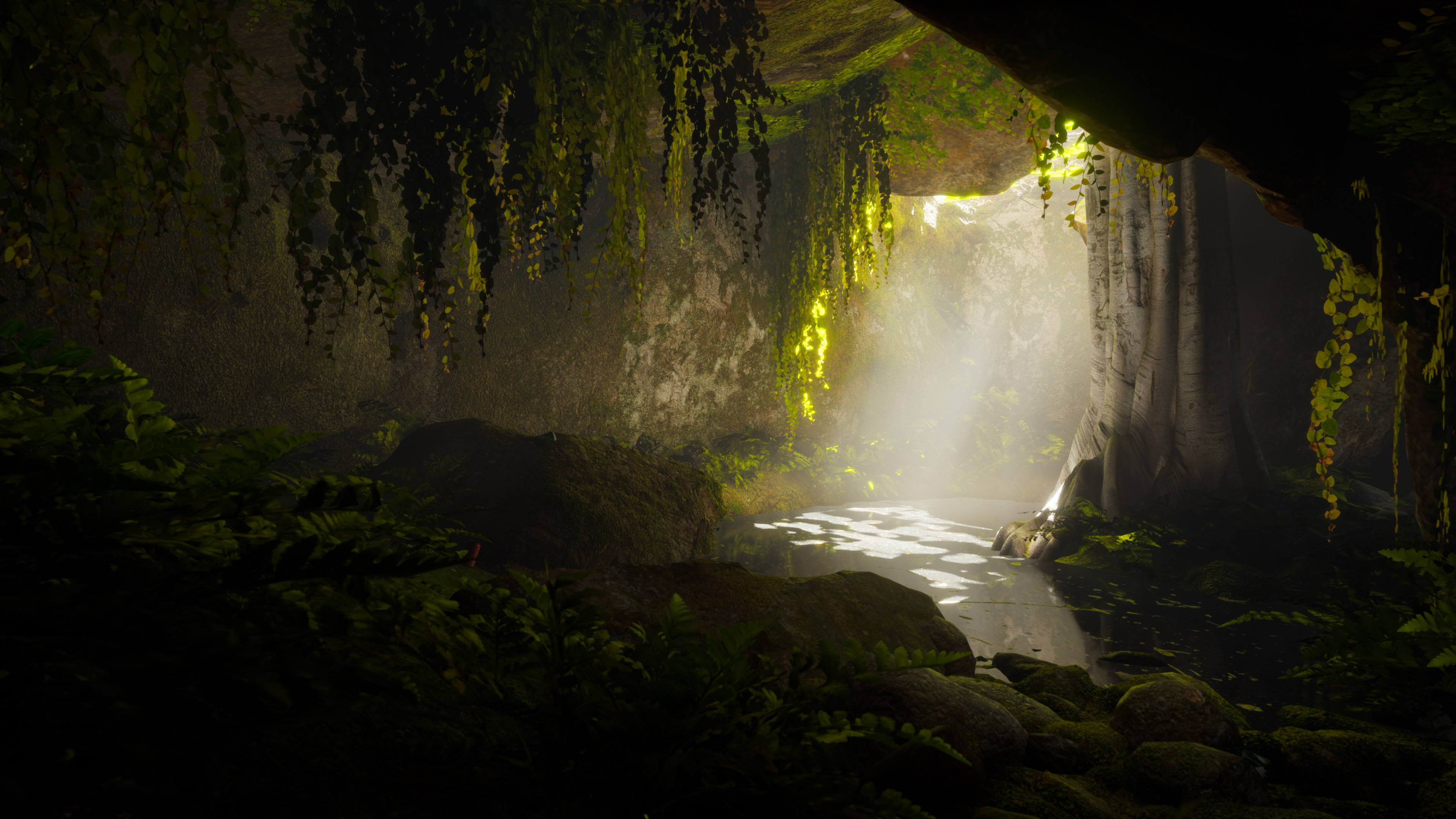 Ingrida Dargytė - Small cave hideout environment