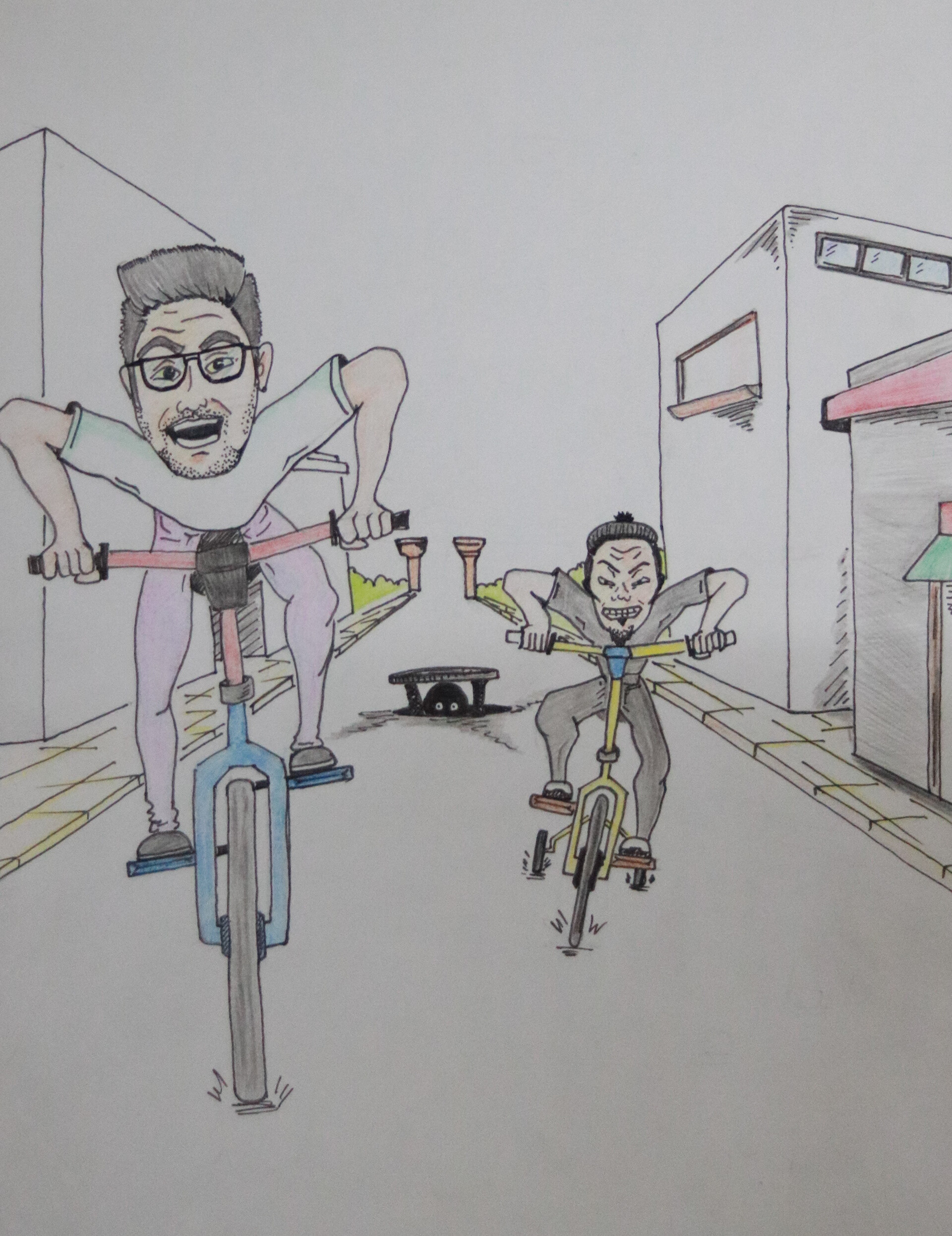 ArtStation - Fun Art self portraits