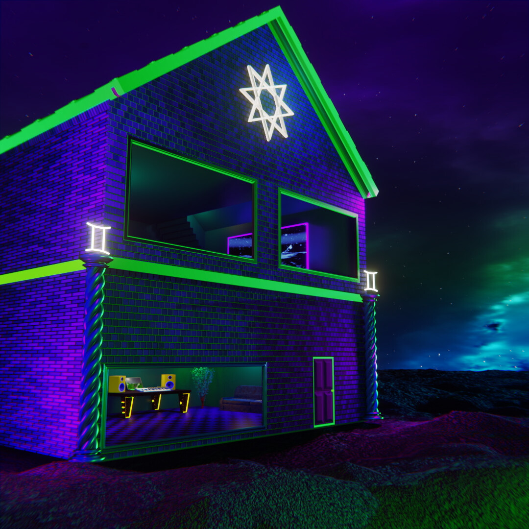 ArtStation - My Old Atlantean Home