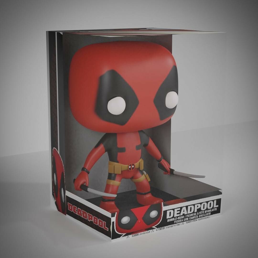 ArtStation - Deadpool funko pop