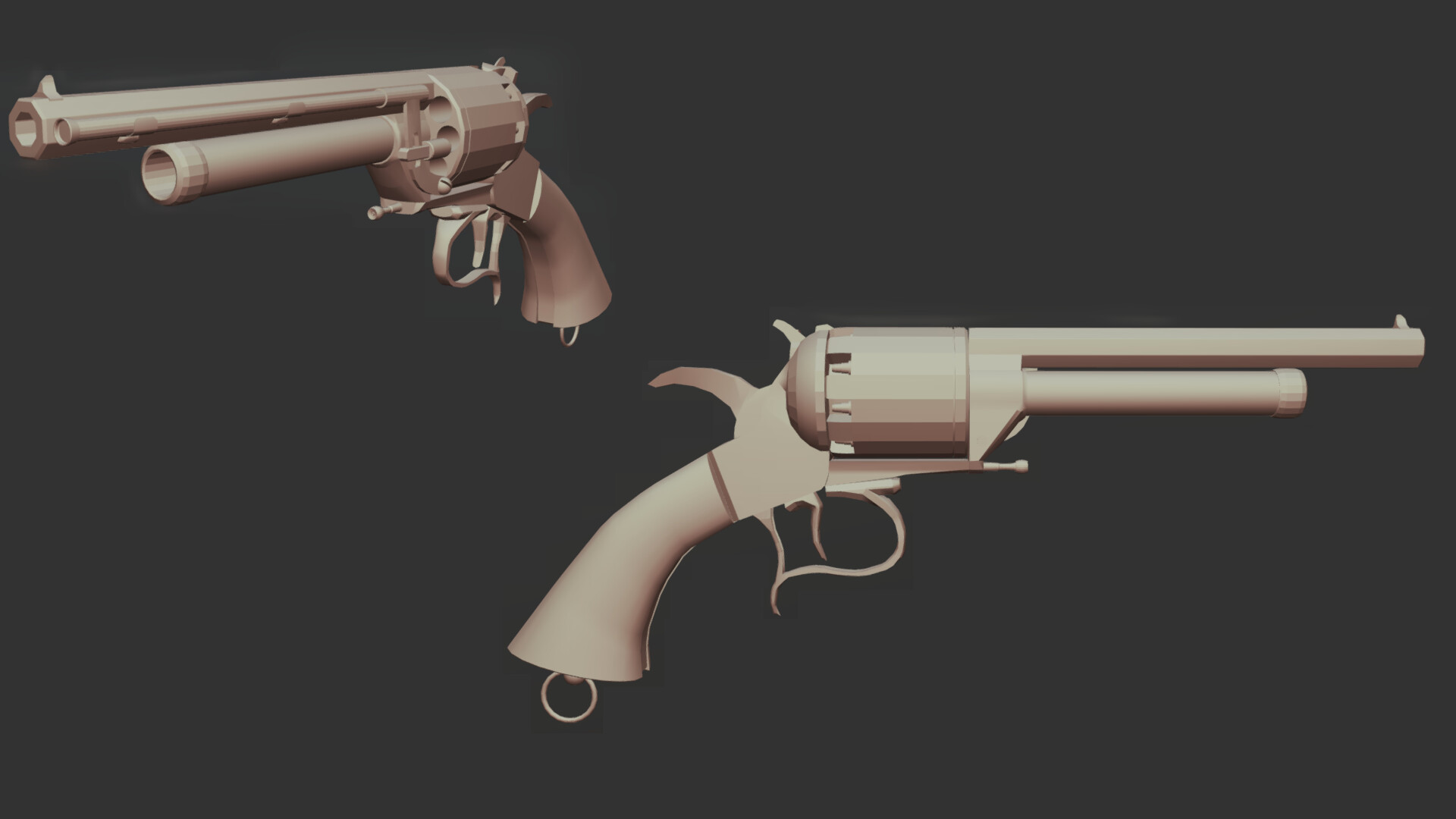 ArtStation - Revolver 3D Model