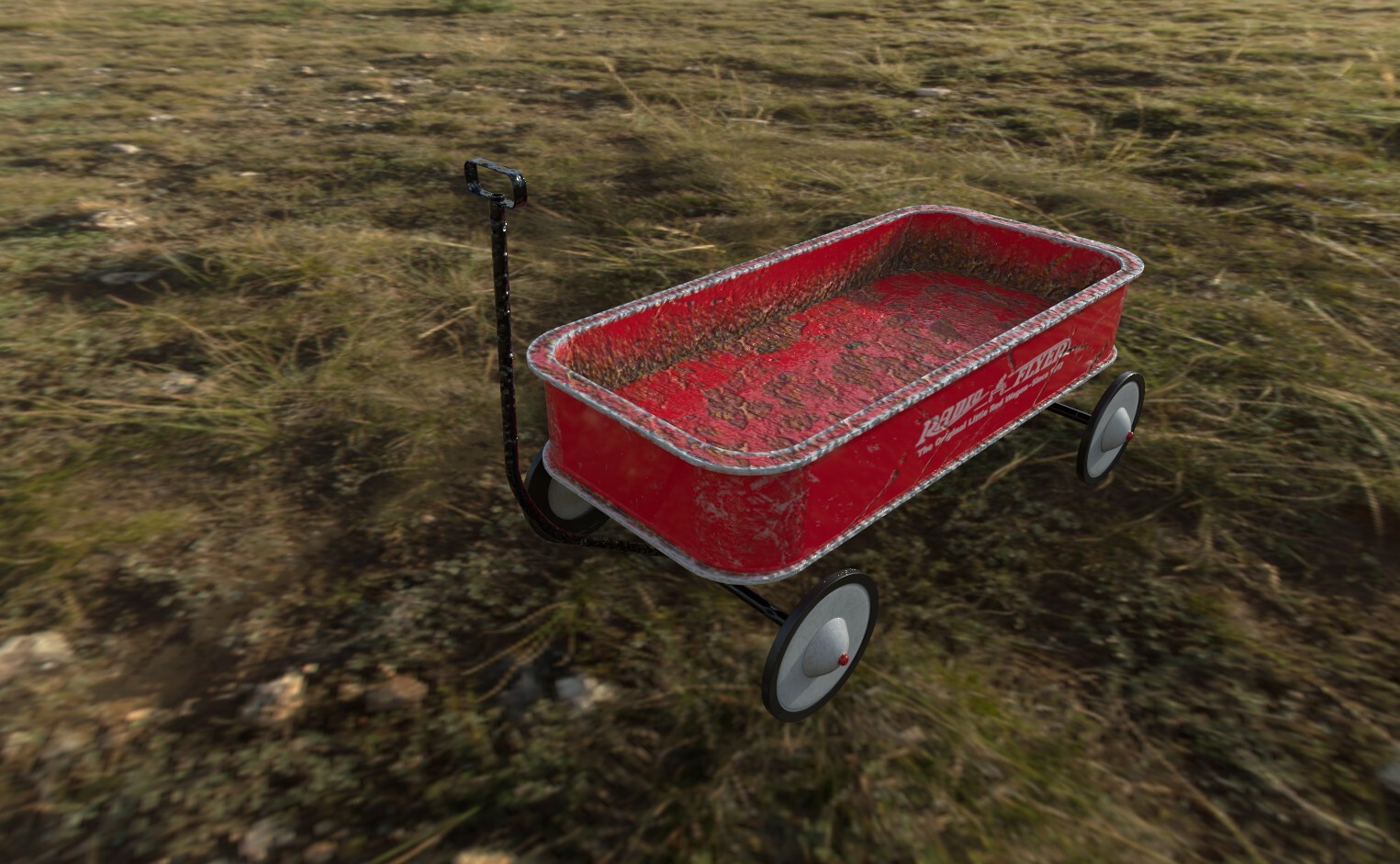 ArtStation - Little Red Wagon