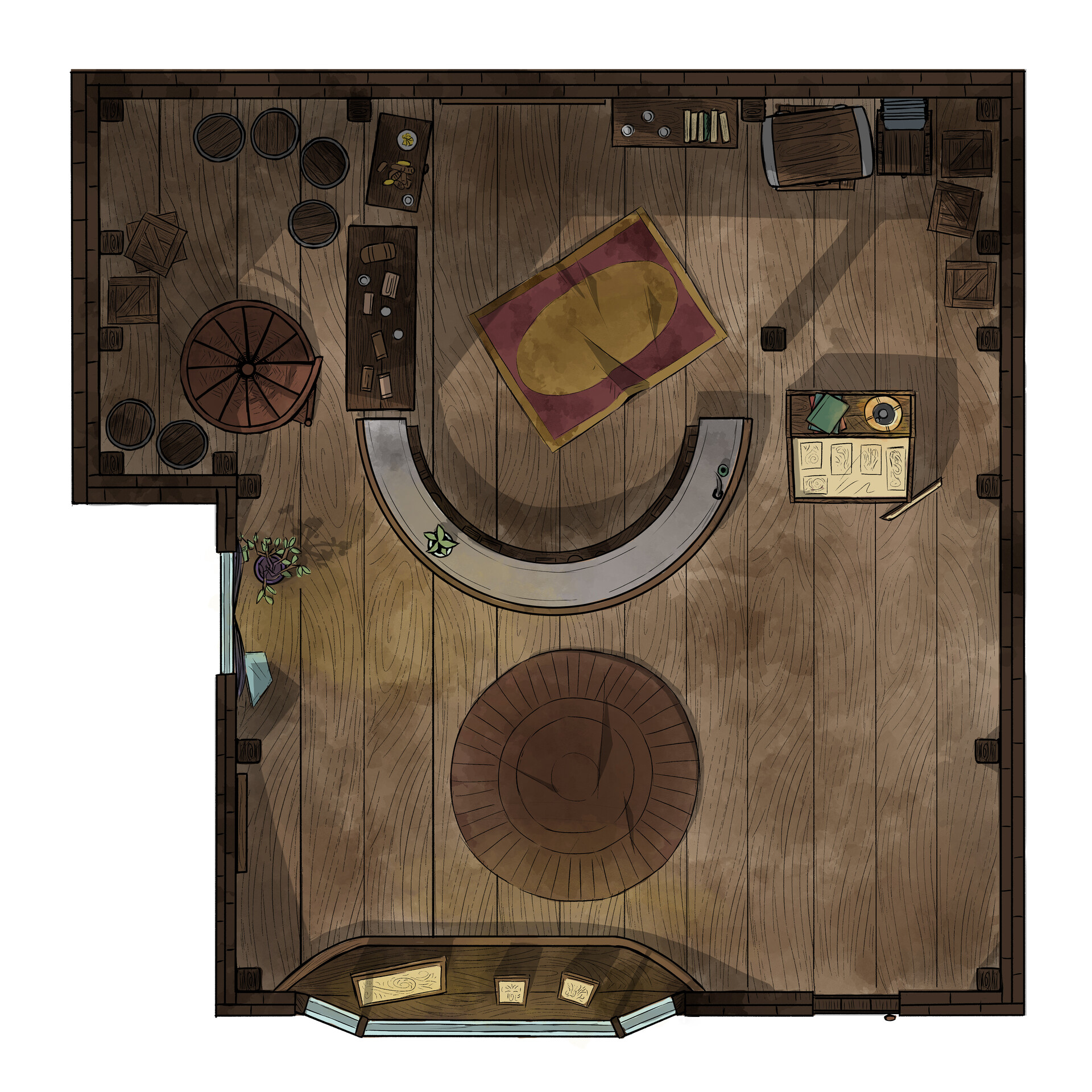 ArtStation - Tattoo Parlor