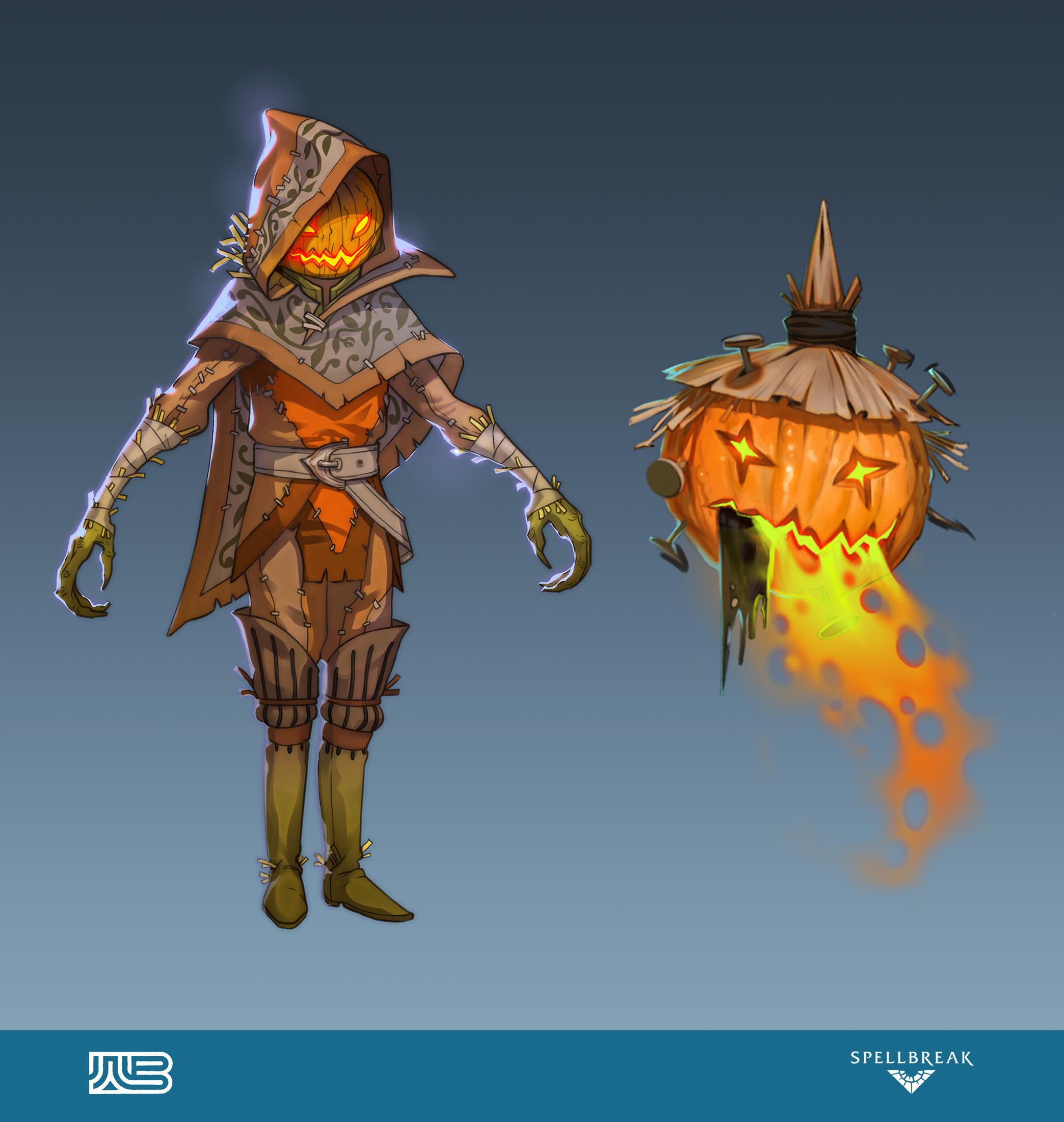 Wild Blue Studios - Spellbreak - Halloween Cosmetics